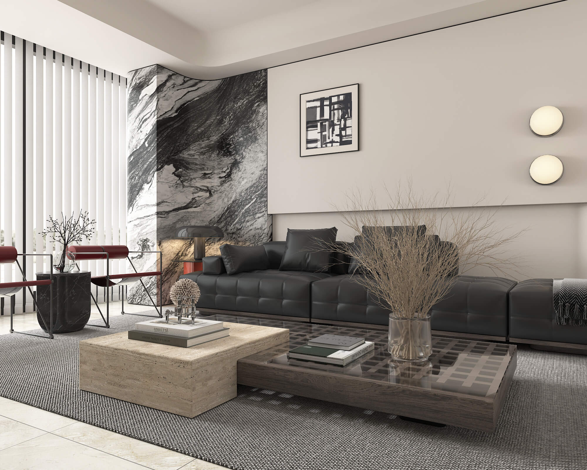 Living Room Scene 14 - 3D Model by nhattuankts