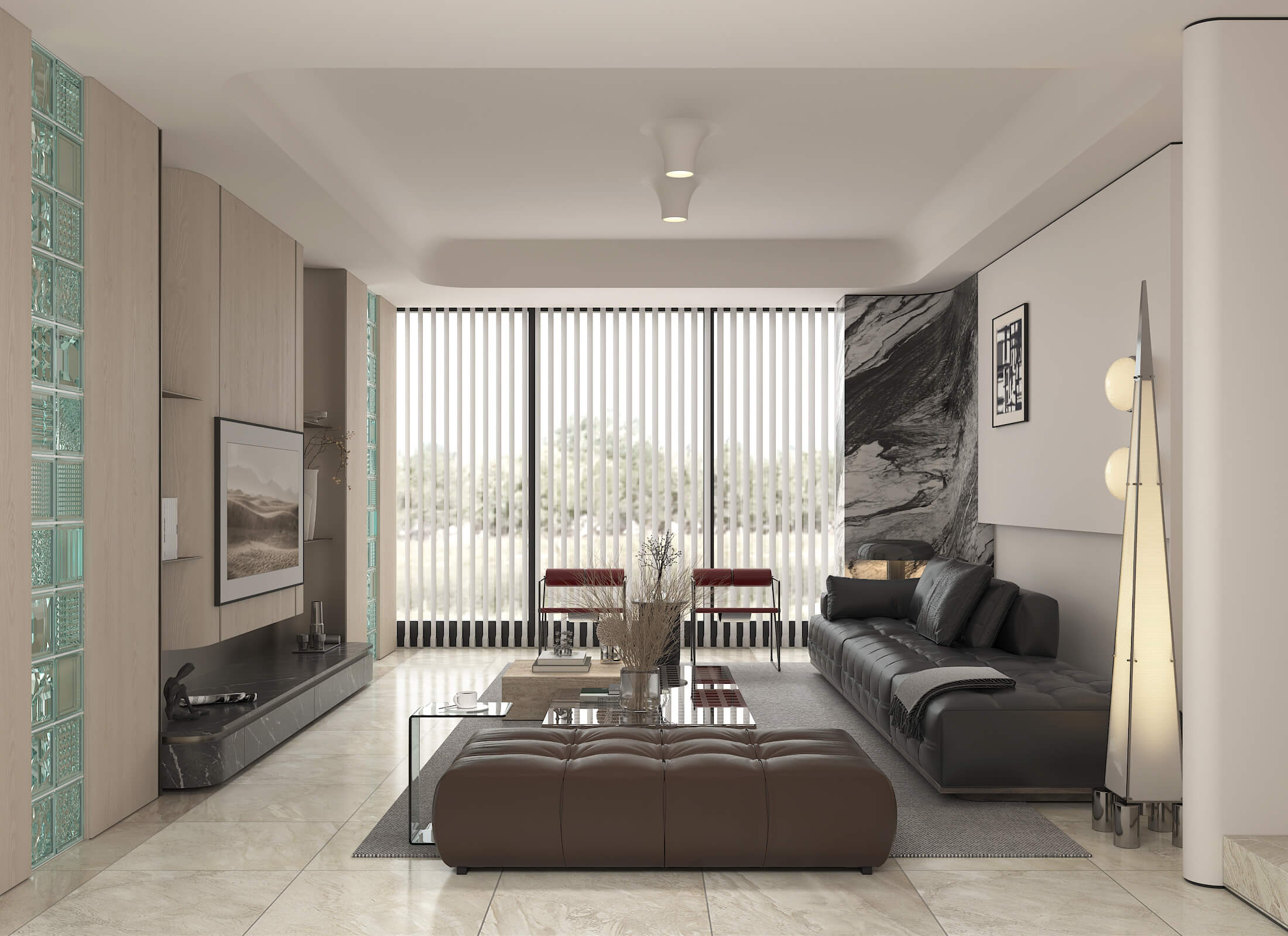 Living Room Scene 14 - 3D Model by nhattuankts