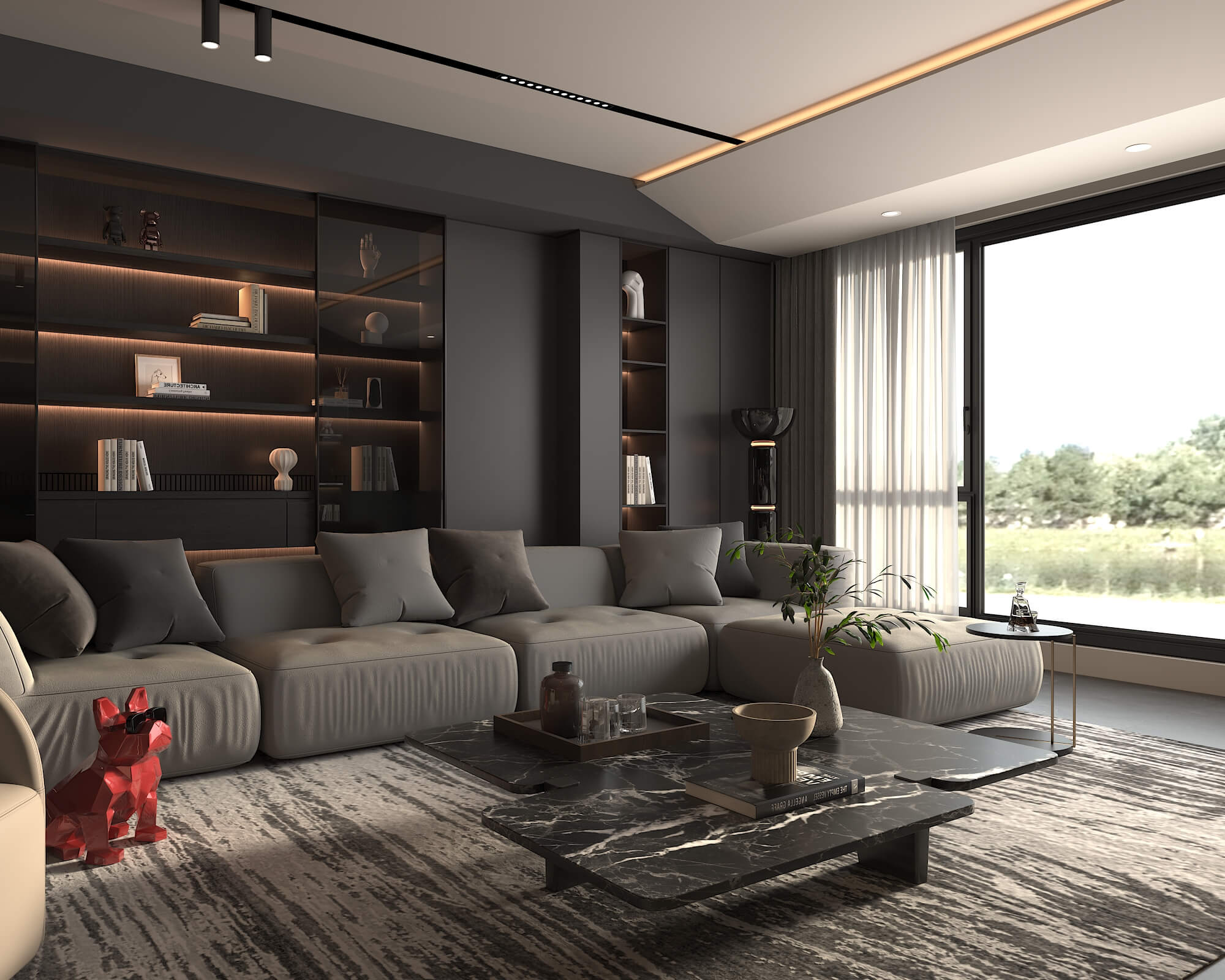 Living Room Scene 18 - 3D Model by nhattuankts
