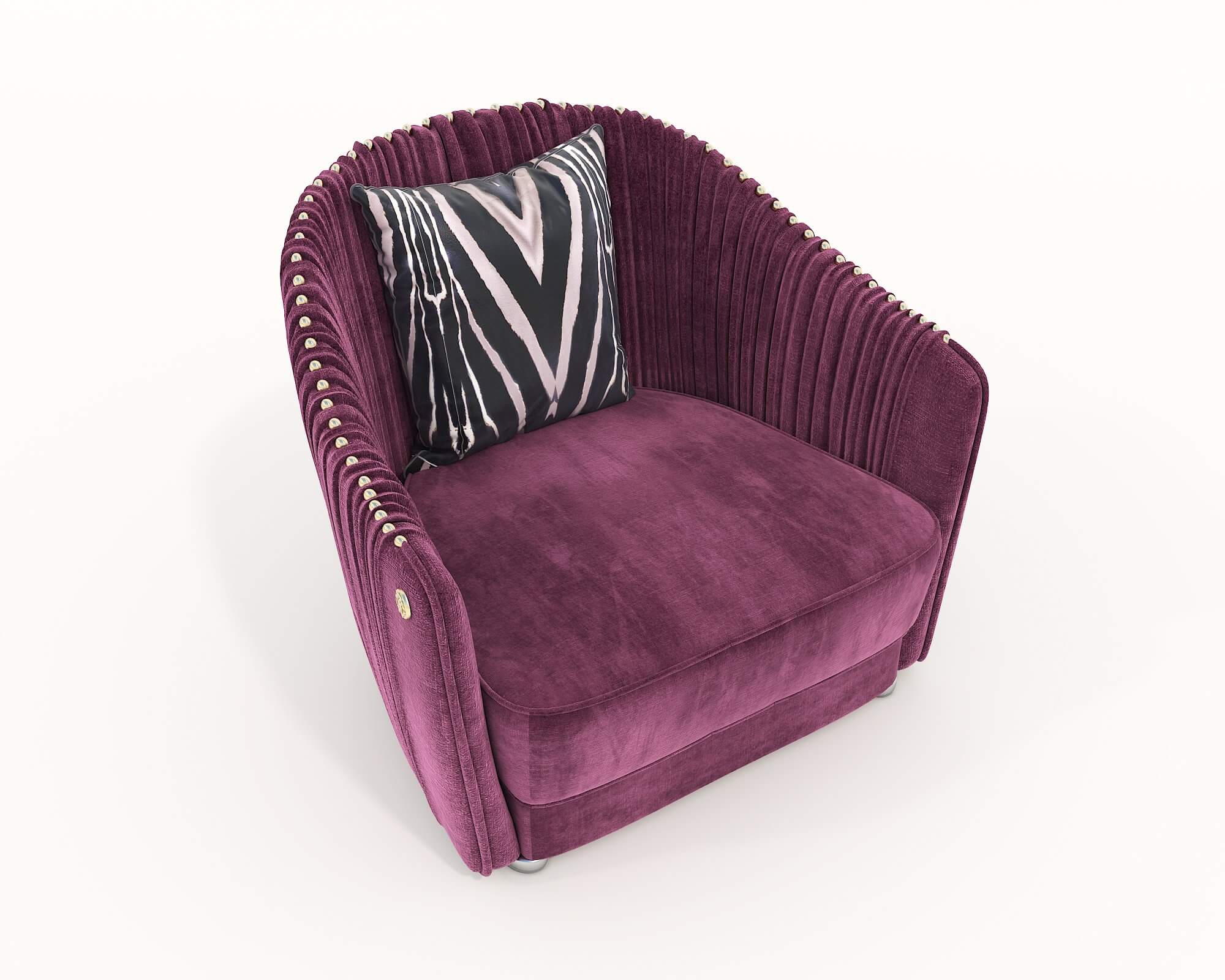 Luxury Chair and Coffee Table - 3D Model by nhattuankts