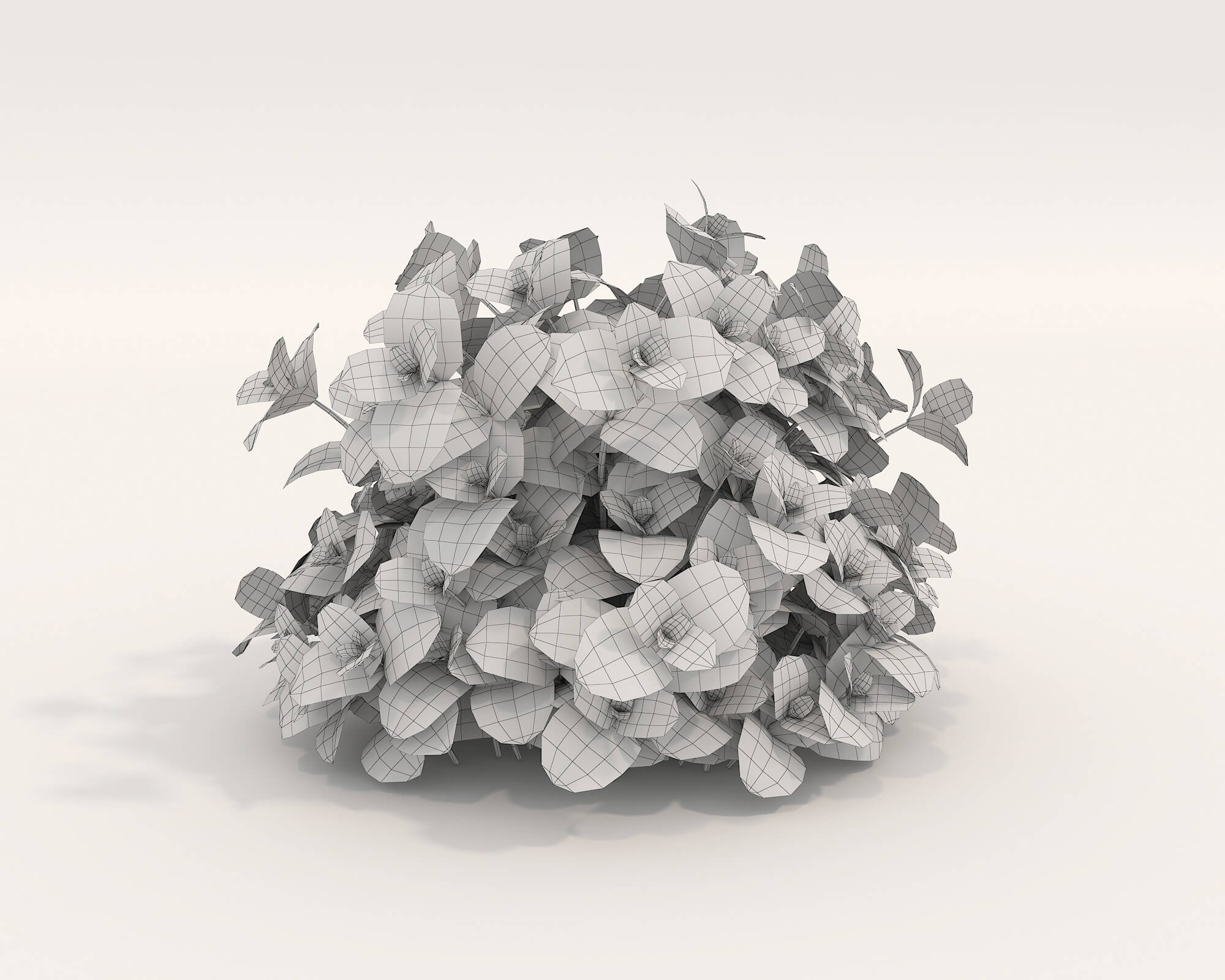 Realistic Shrub Bush Set 5 - 3D Model by nhattuankts