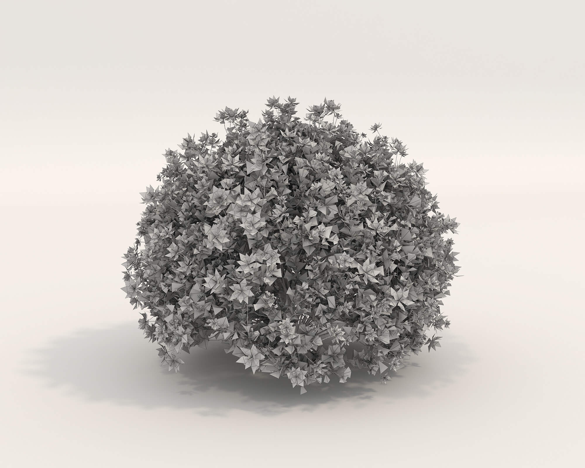 Realistic Shrub Bush Set 5 - 3D Model by nhattuankts