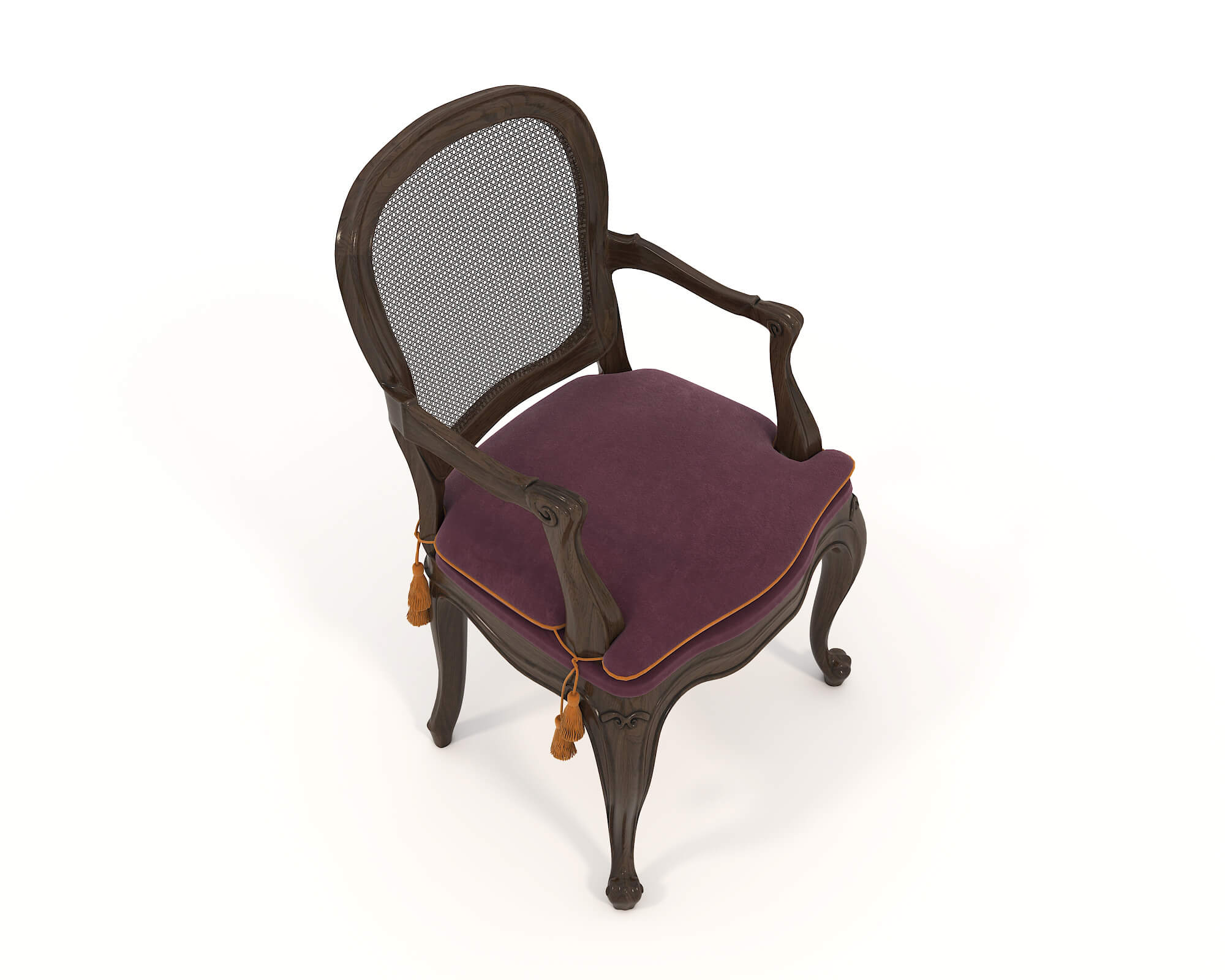 Restaurant Dining Table and Chairs Set 4 - 3D Model by nhattuankts