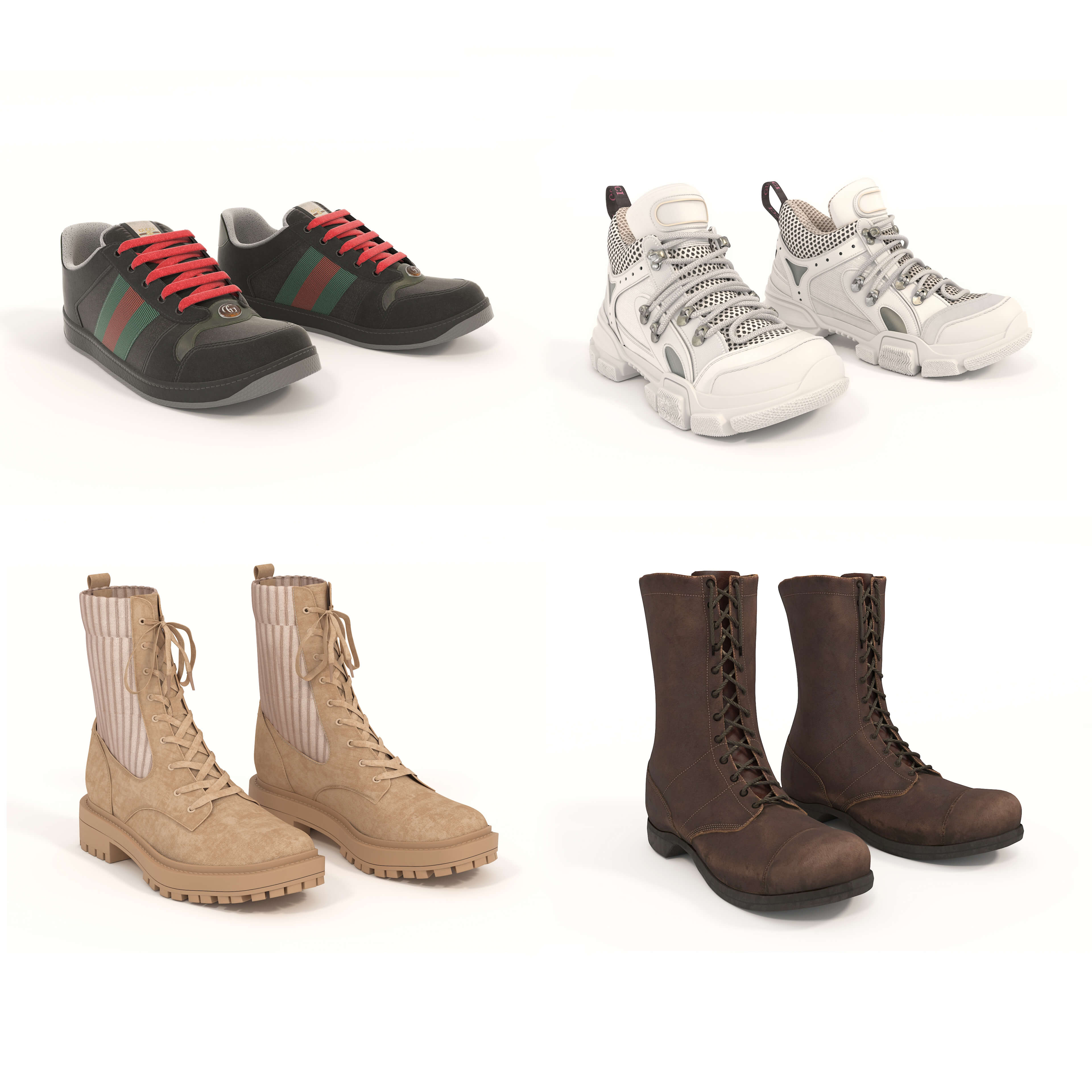 Shoes Collection 24 - 3D Model by nhattuankts