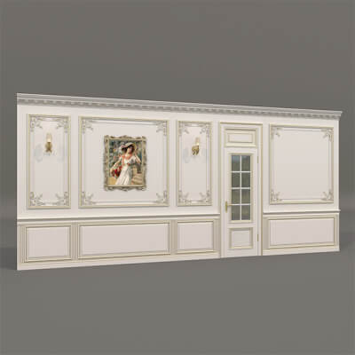 3D Models | Interiors | Wall Panels | RenderHub