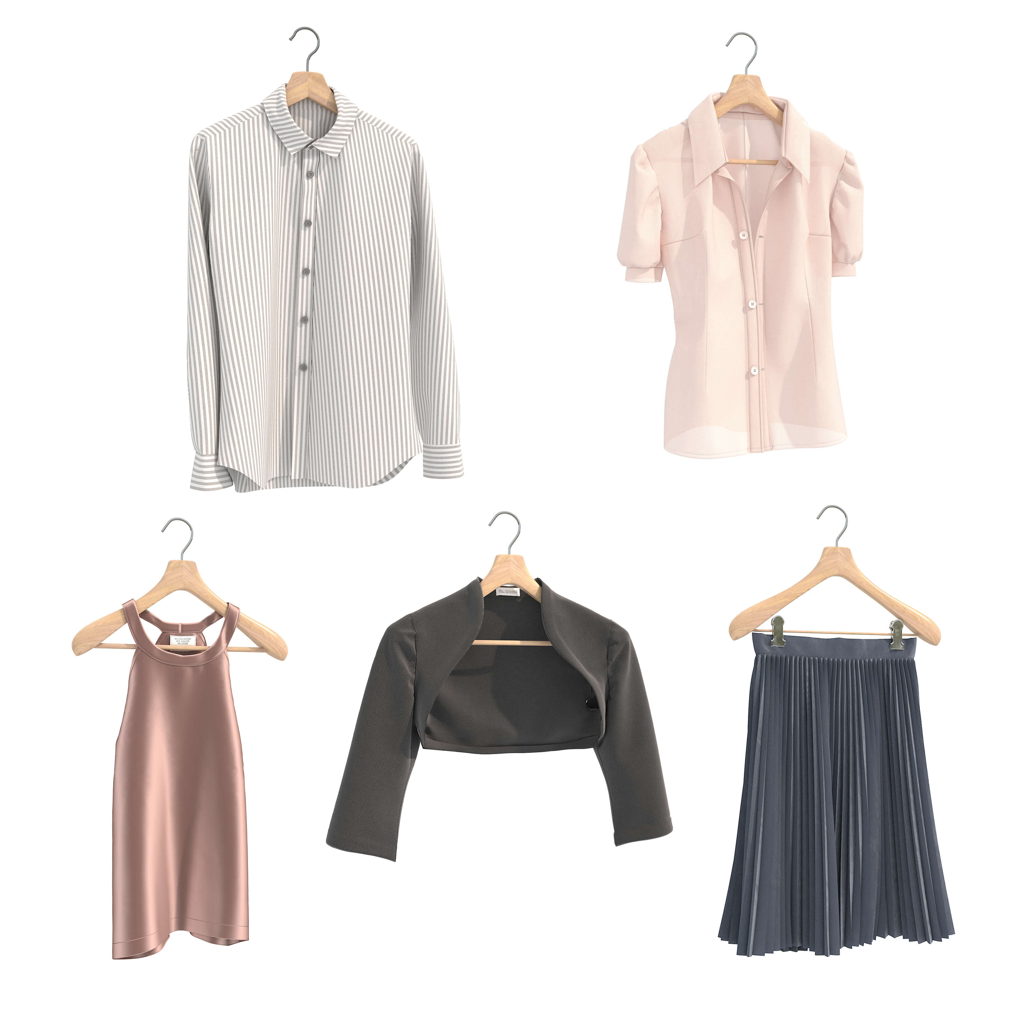 Women Clothing Collection 21 - 3D Model by nhattuankts