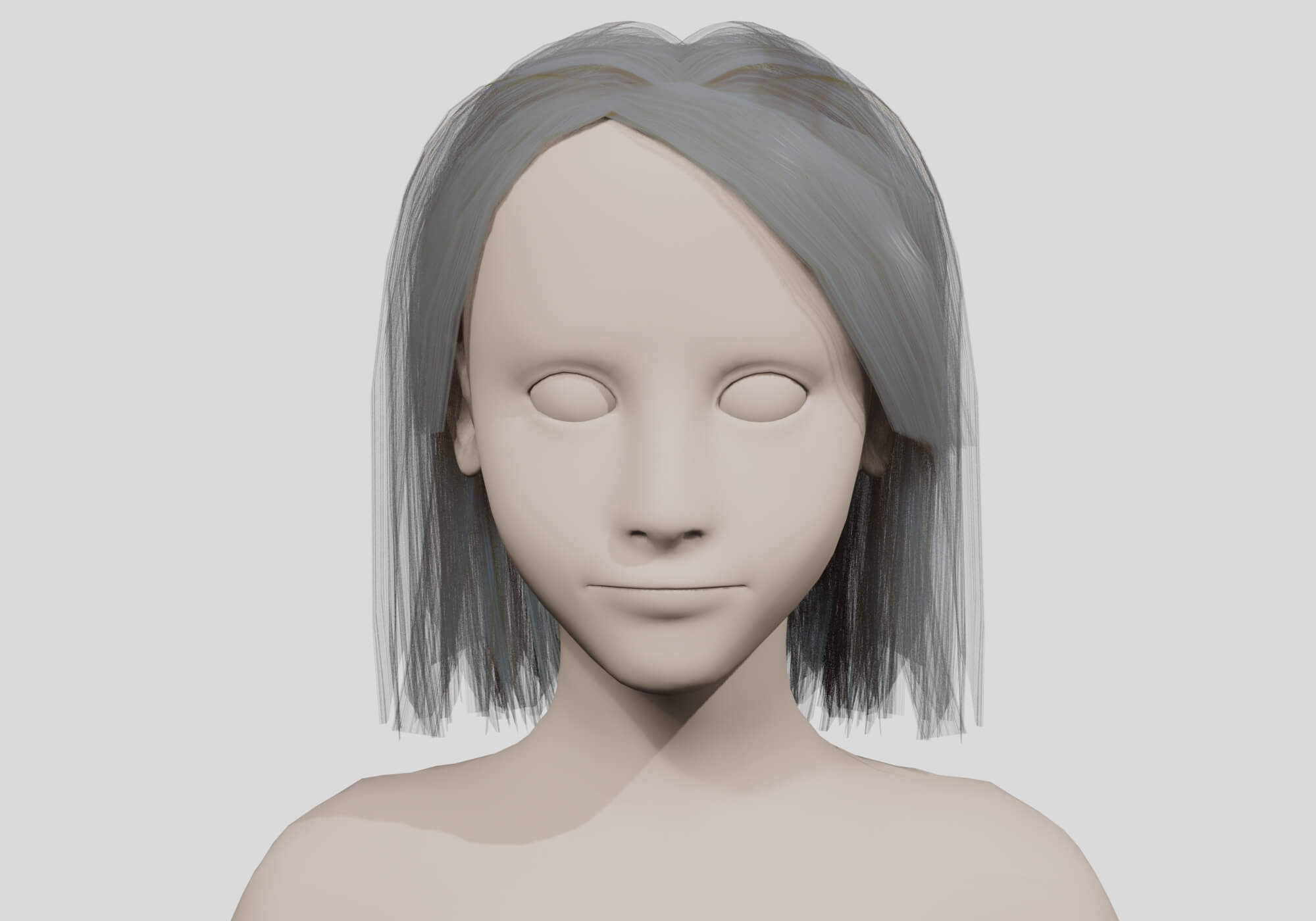 40 Hairstyles Collection - 3D Model by nickianimations