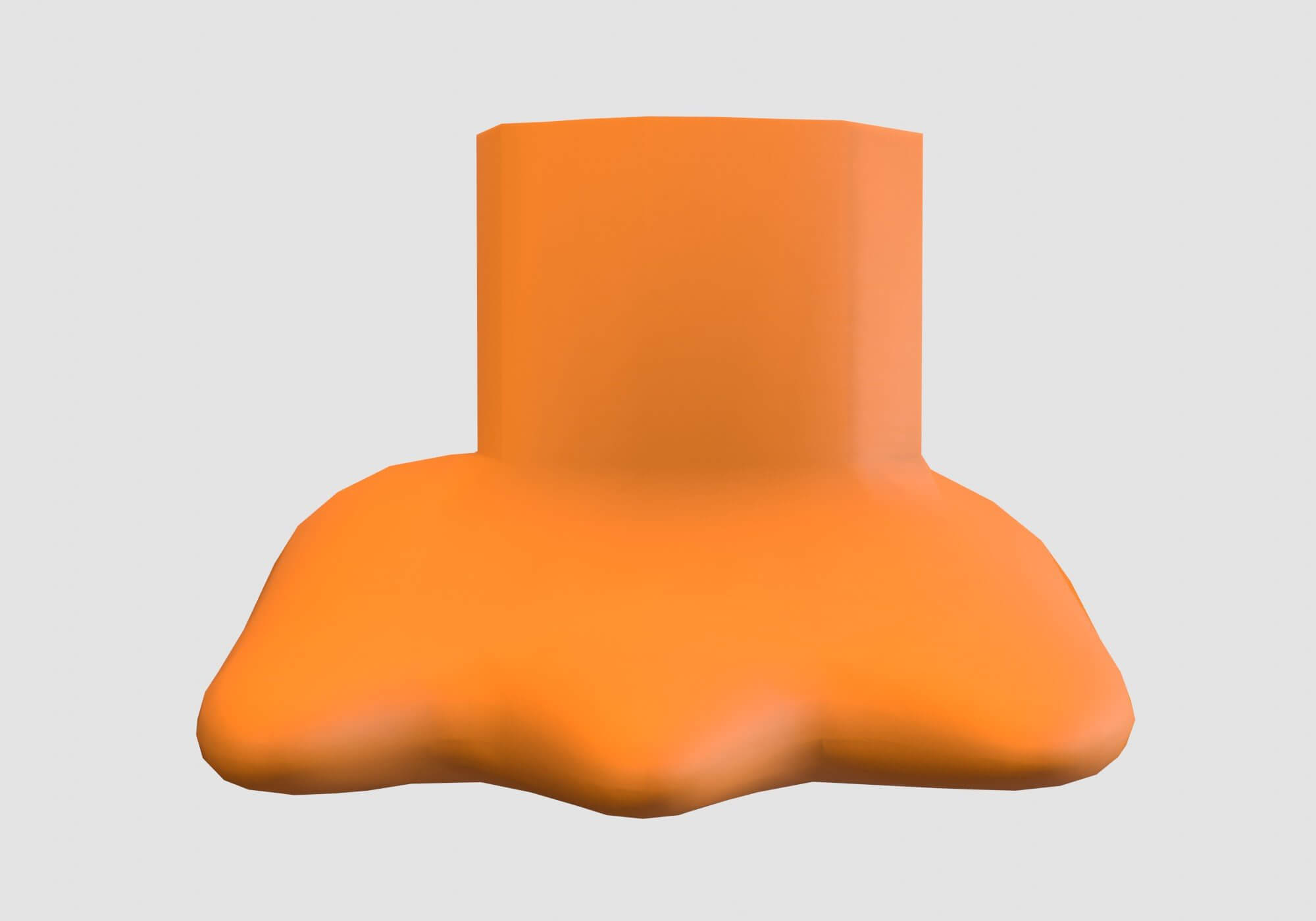 Animal Cartoon Foot - 3D Model by nickianimations