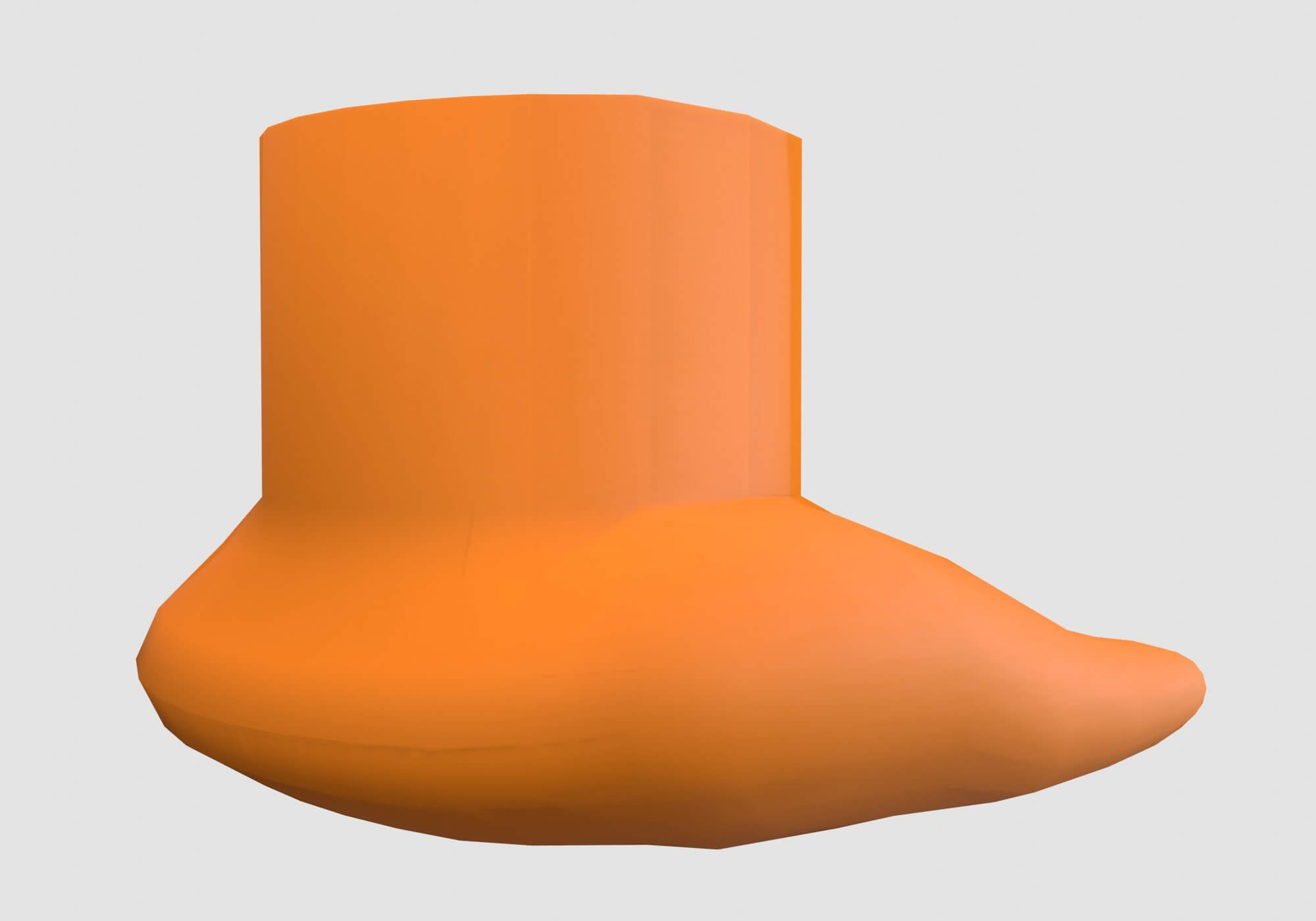 Animal Cartoon Foot - 3D Model by nickianimations