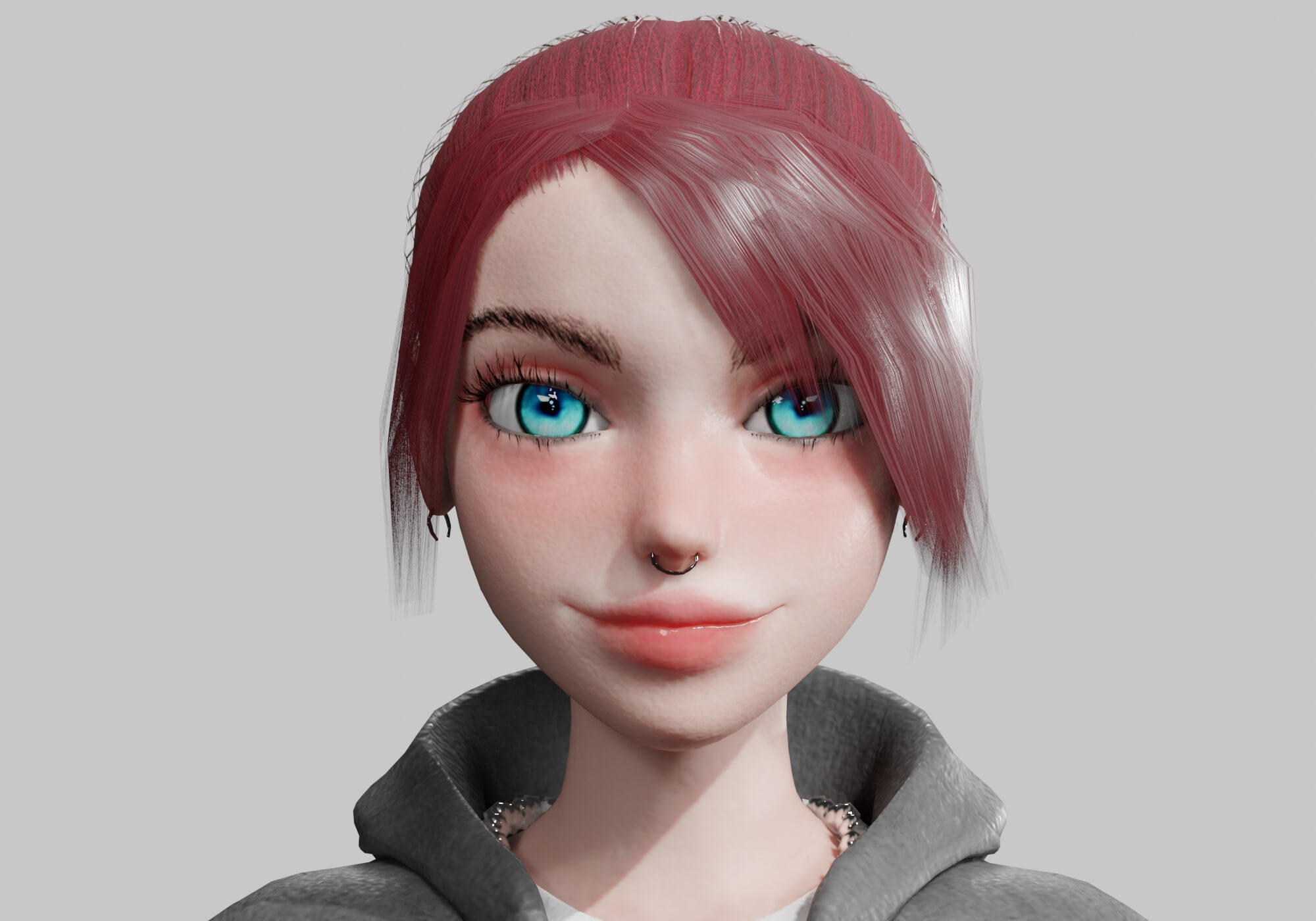 Basic Beautiful Woman V27693 - 3D Model by nickianimations