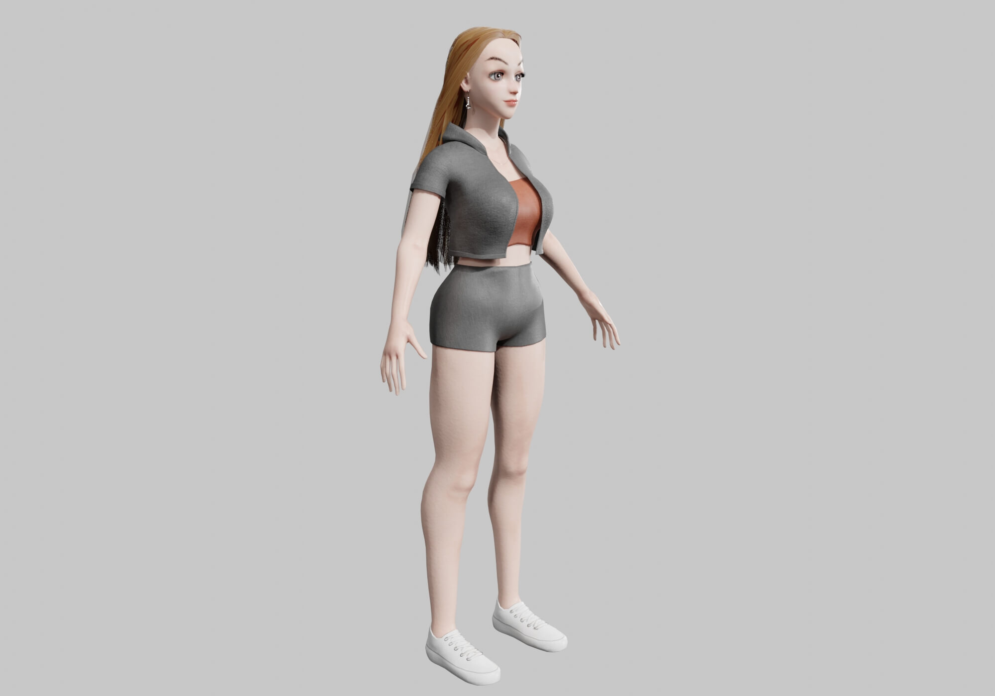 Basic Beautiful Woman V31181 - 3D Model by nickianimations