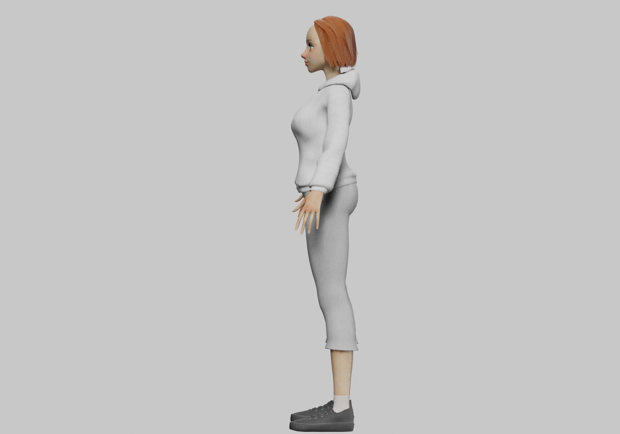 Basic Beautiful Woman V32027 - 3D Model by nickianimations