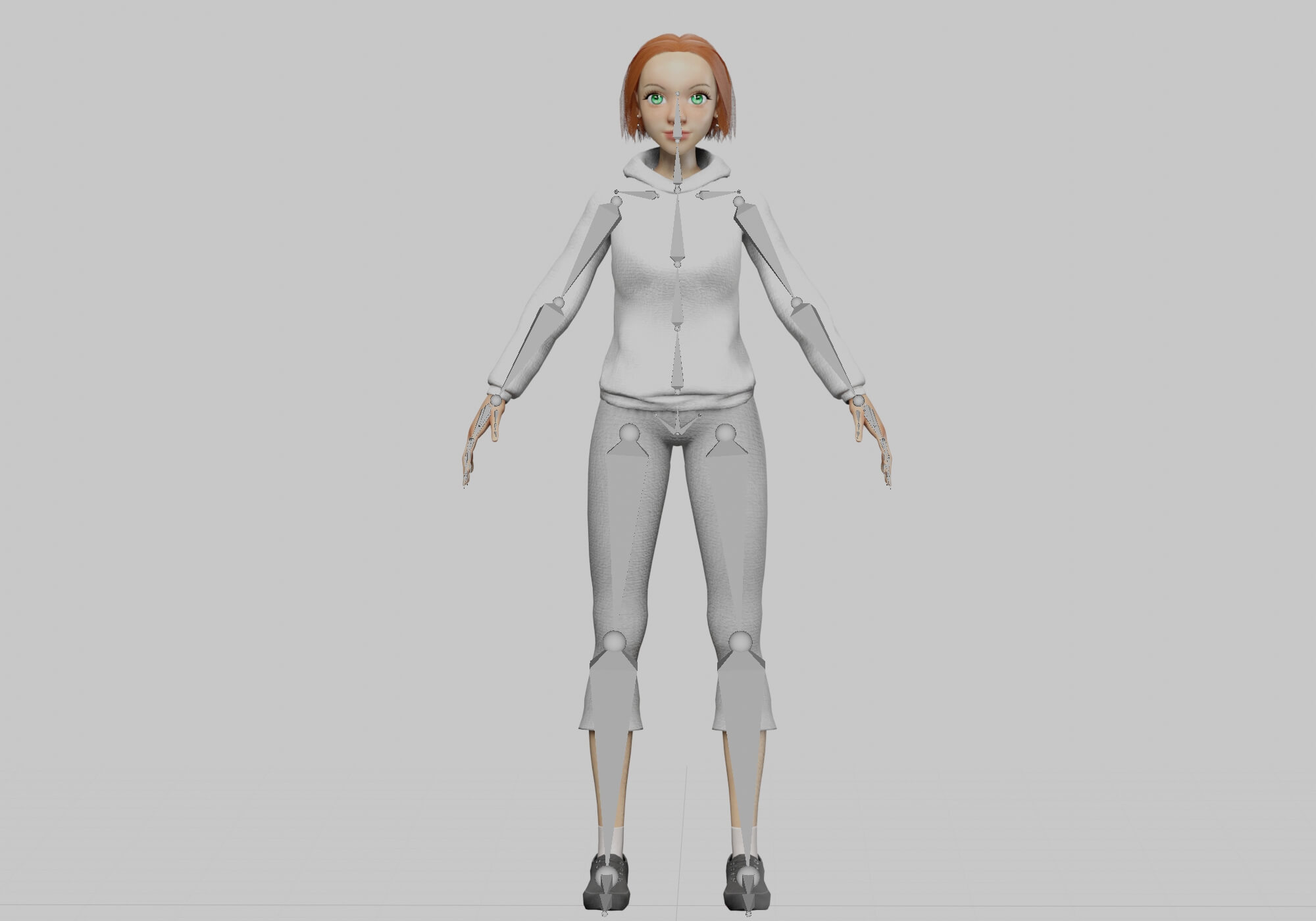 Basic Beautiful Woman V32027 - 3D Model by nickianimations