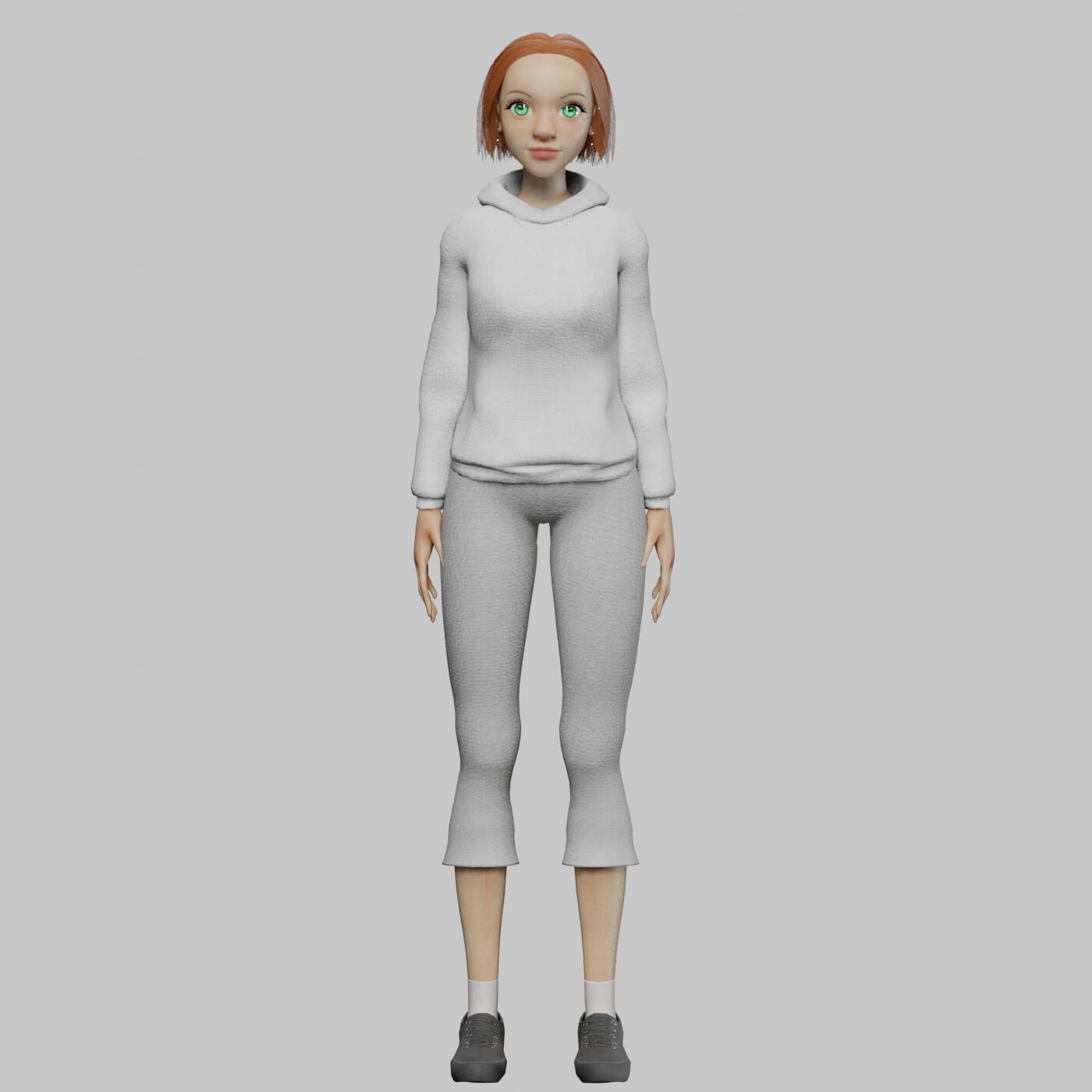 Basic Beautiful Woman V32027 - 3D Model by nickianimations