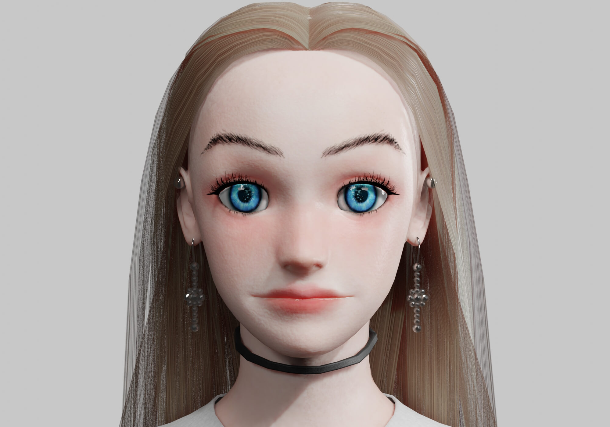 Basic Beautiful Woman V34021 - 3D Model by nickianimations