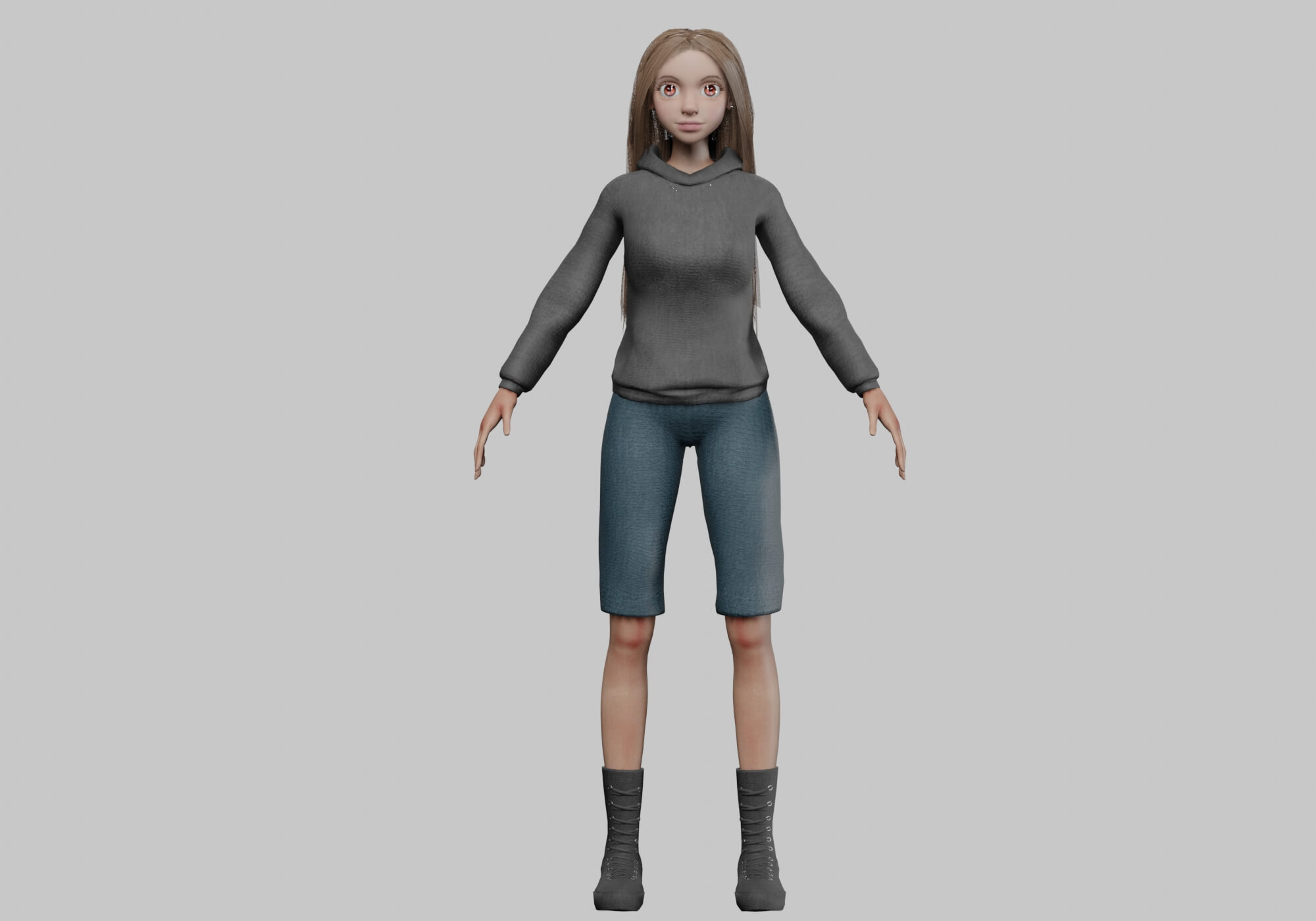 Basic Beautiful Woman V36399 - 3D Model by nickianimations