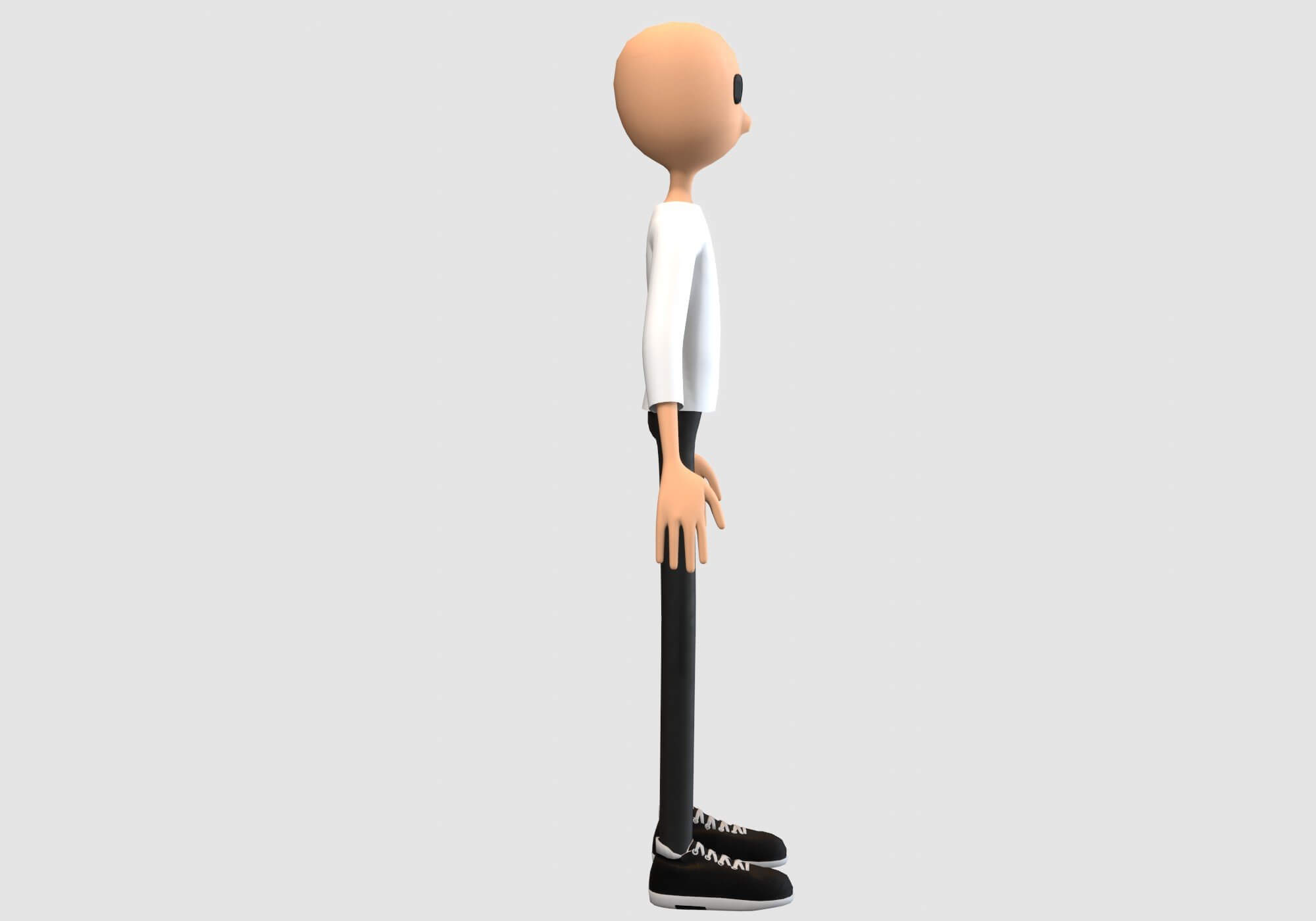 Basic Cartoon Boy - 3D Model by nickianimations