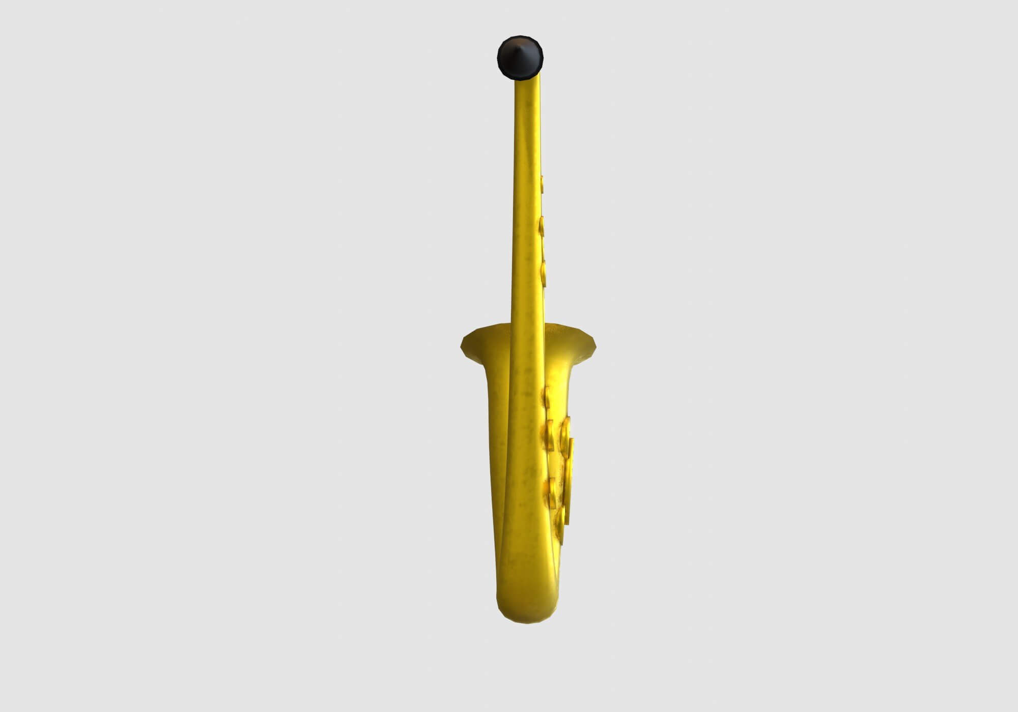 Basic Cartoon Saxophone - 3D Model by nickianimations
