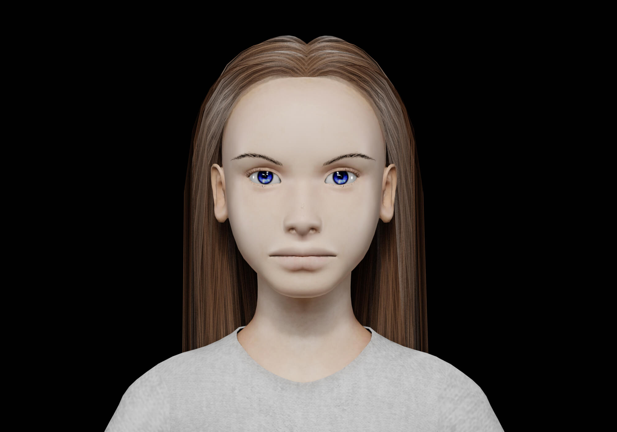 Basic Classic Woman V25968 - 3D Model by nickianimations