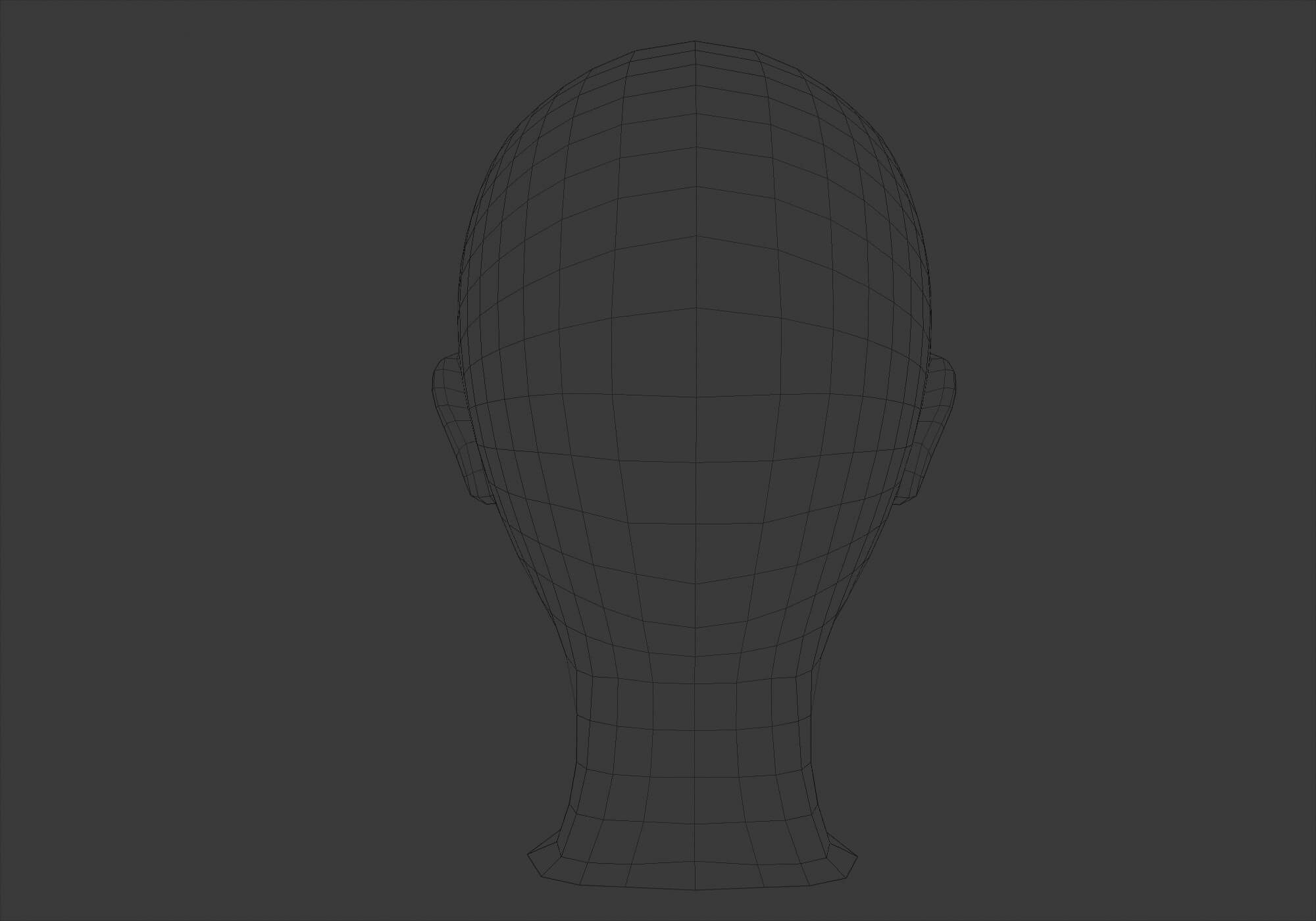 Basic Female Head v4354 - 3D Model by nickianimations