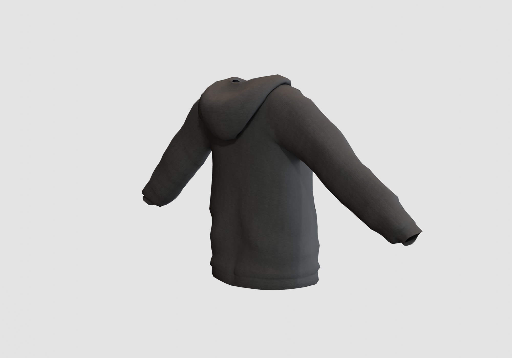 Basic Gray Jacket - 3D Model by nickianimations