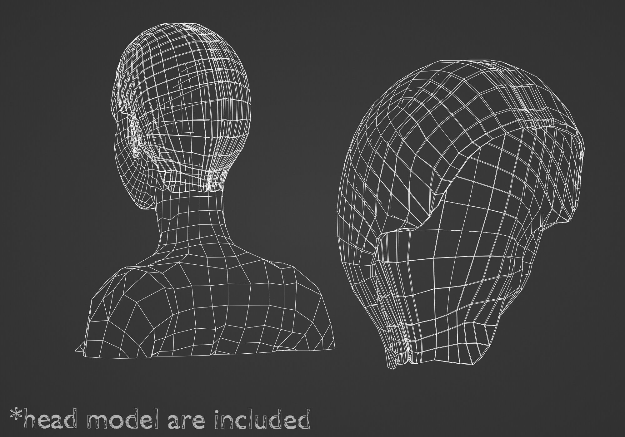Basic Hairline Hairstyle V3852 - 3D Model by nickianimations
