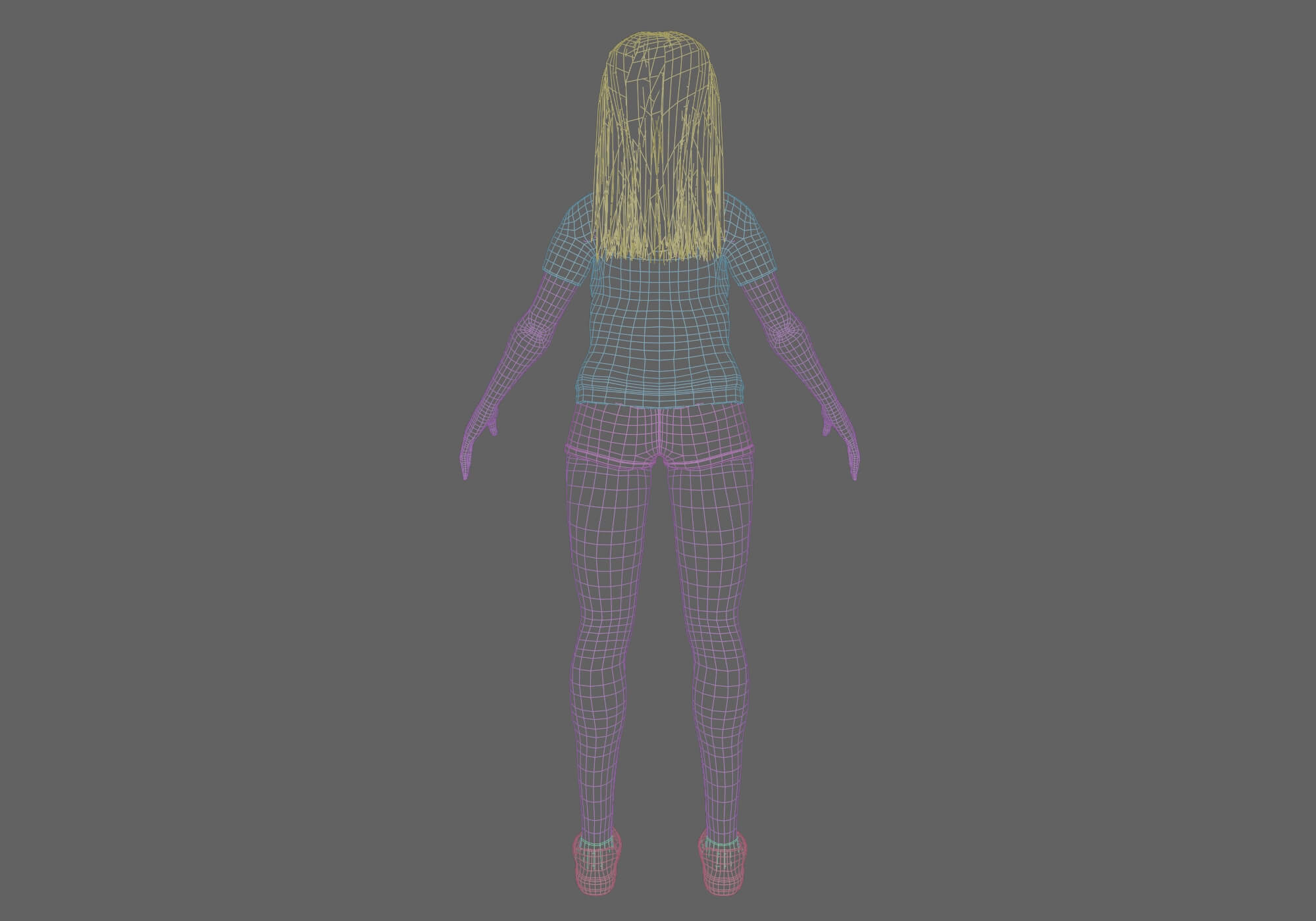 Basic Pretty Woman V30501 - 3D Model by nickianimations