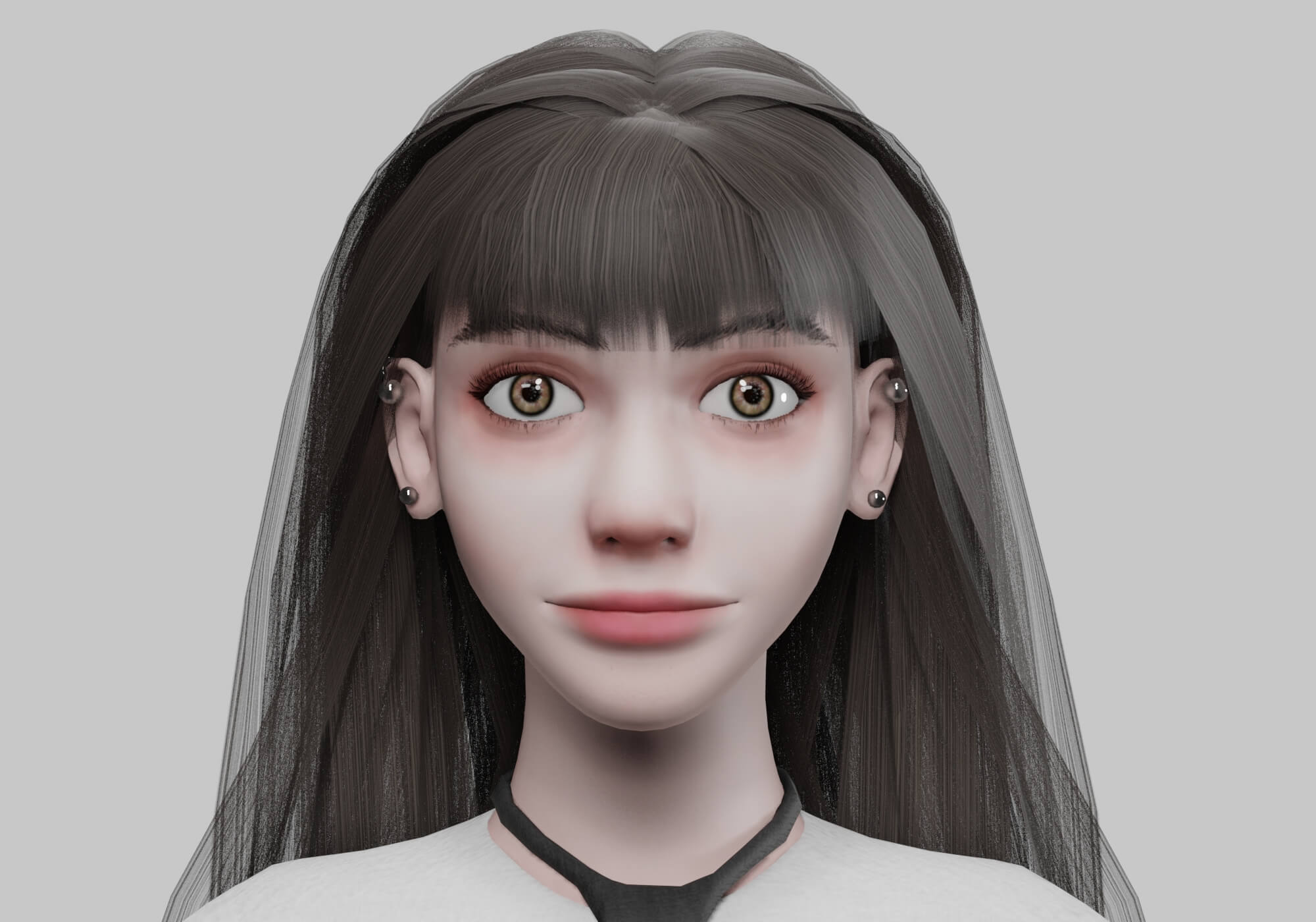 Basic Pretty Woman V32163 - 3D Model by nickianimations