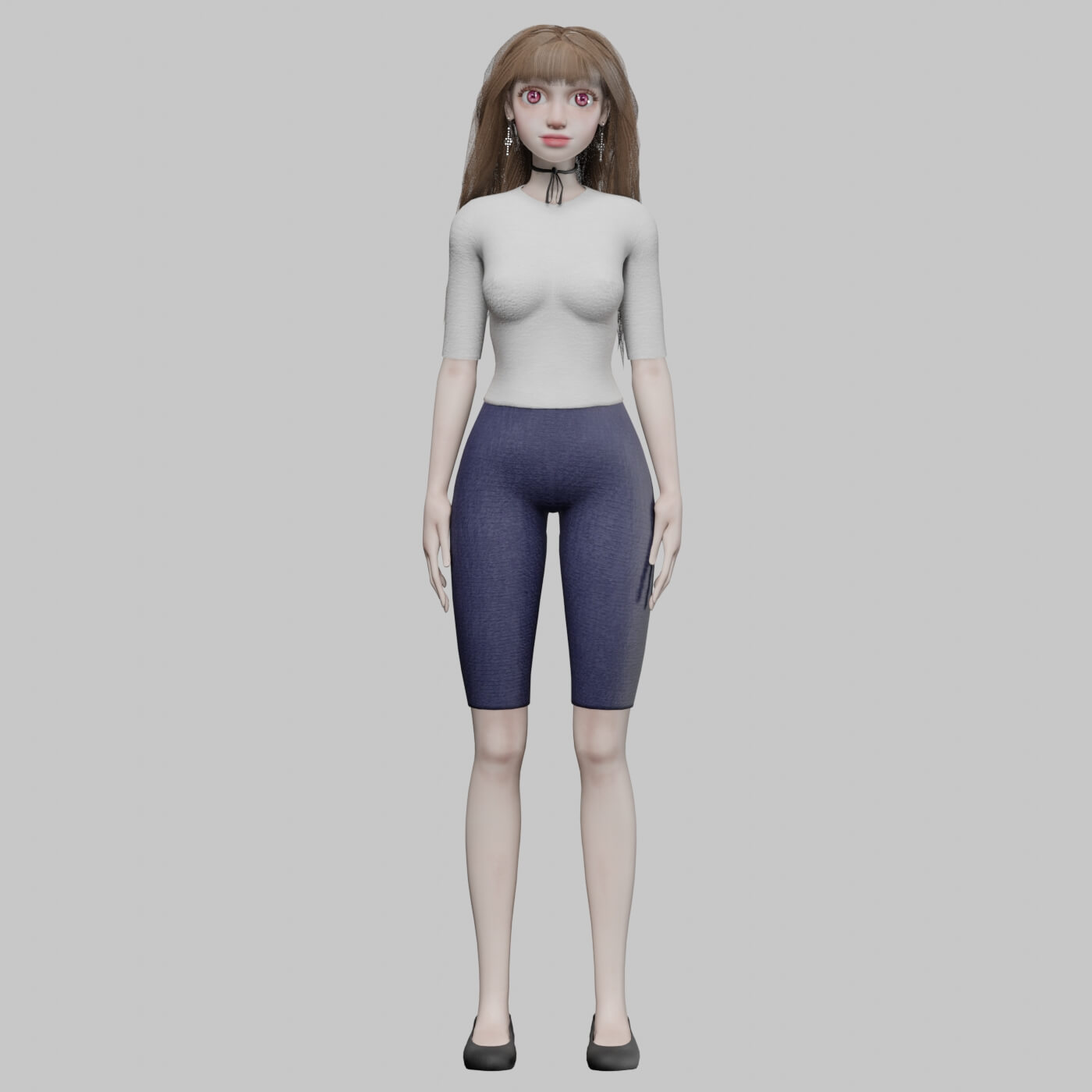 Basic Pretty Woman V32526 - 3D Model by nickianimations