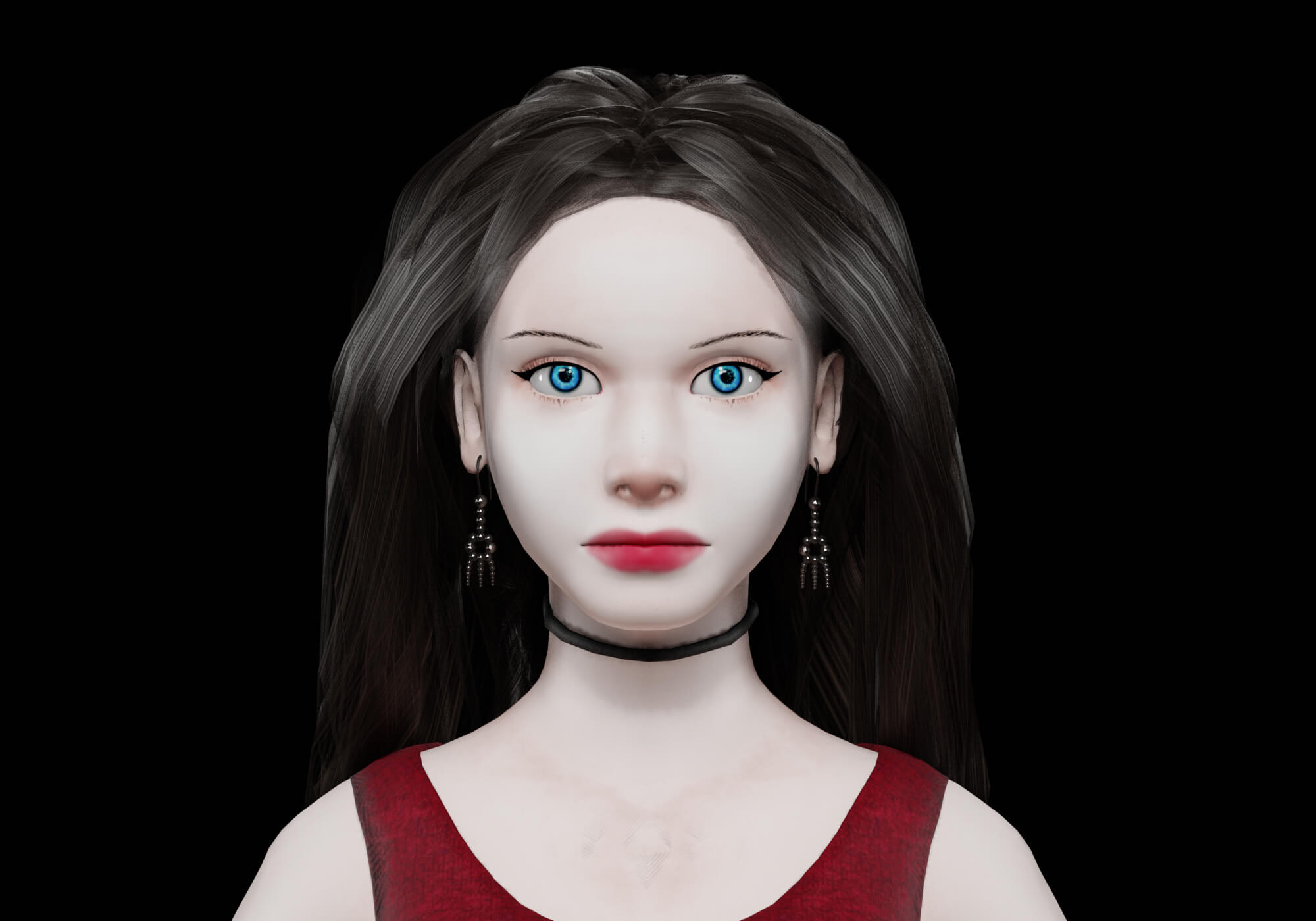 Basic Pretty Woman V33107 - 3D Model by nickianimations