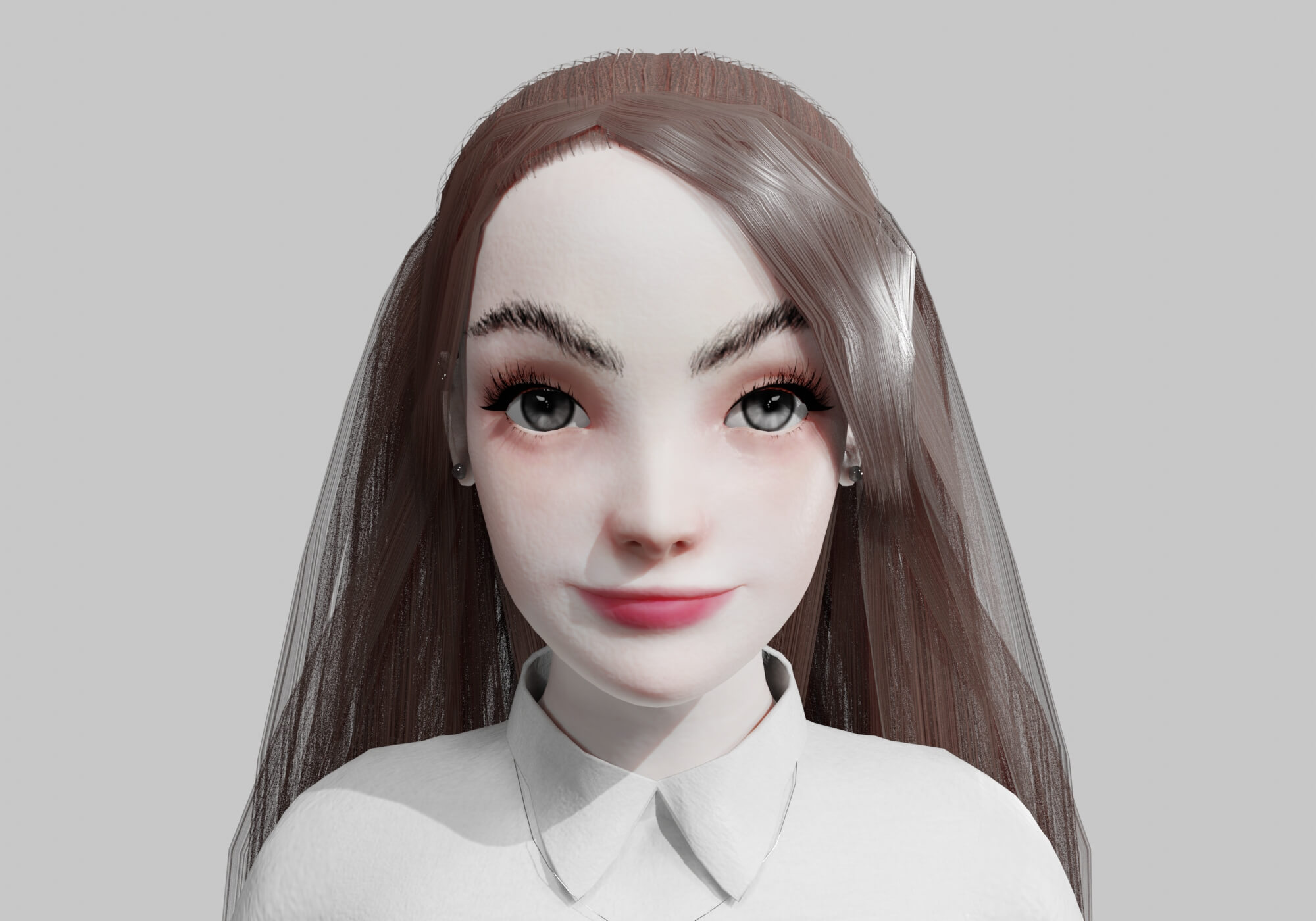 Basic Pretty Woman V34593 - 3D Model by nickianimations