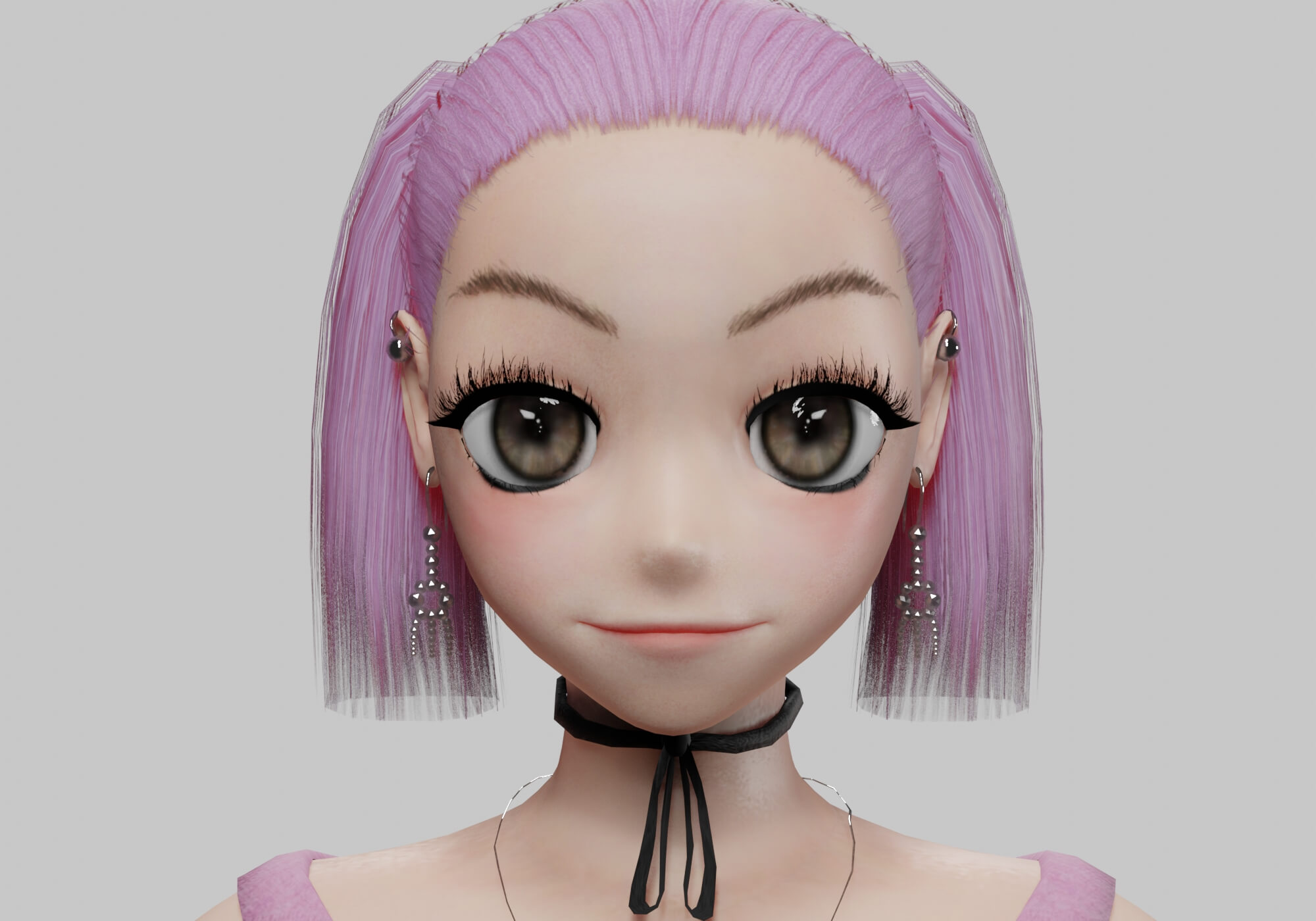 Basic Standard Girl V31499 - 3D Model by nickianimations