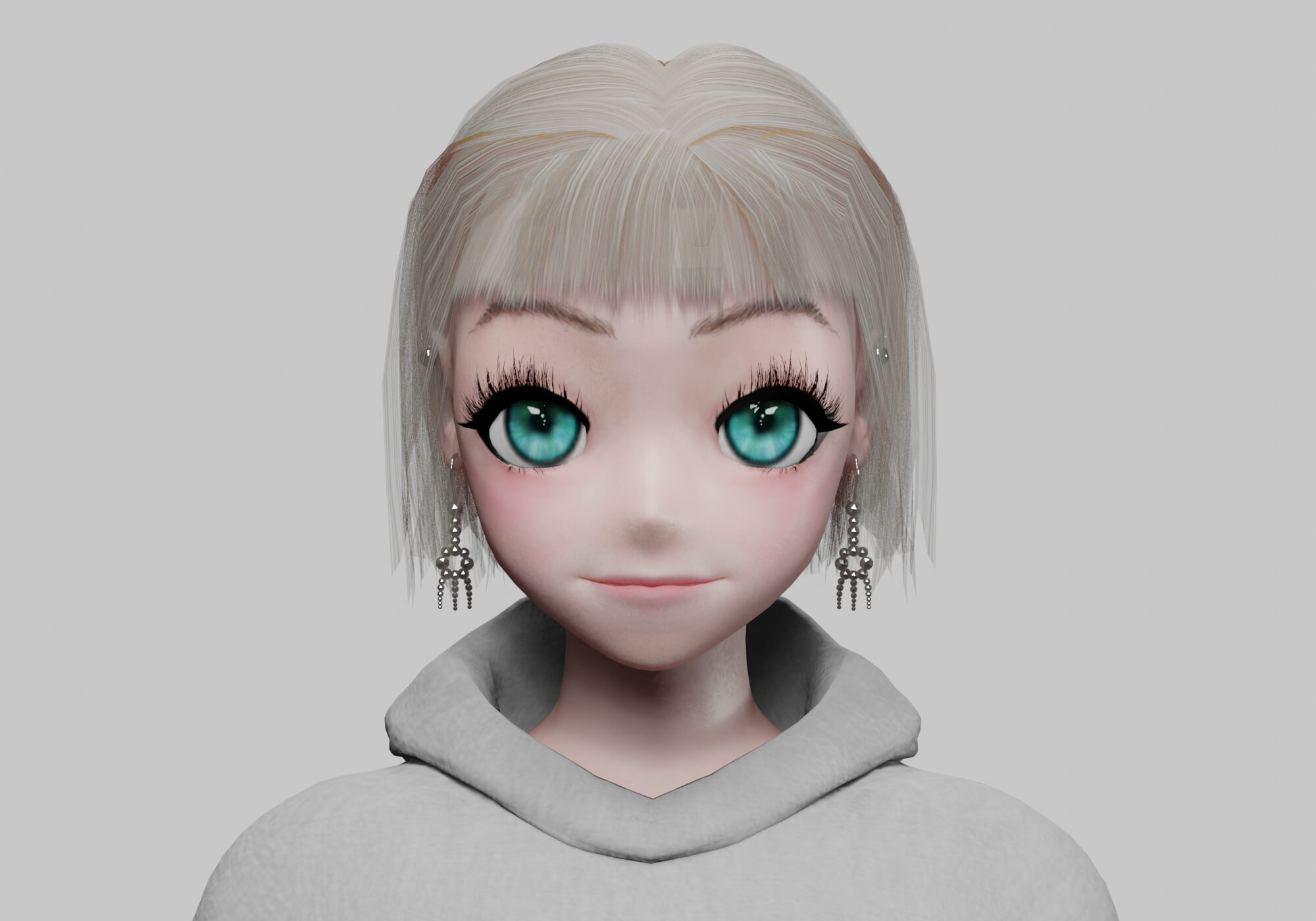 Basic Standard Girl V34862 - 3D Model by nickianimations