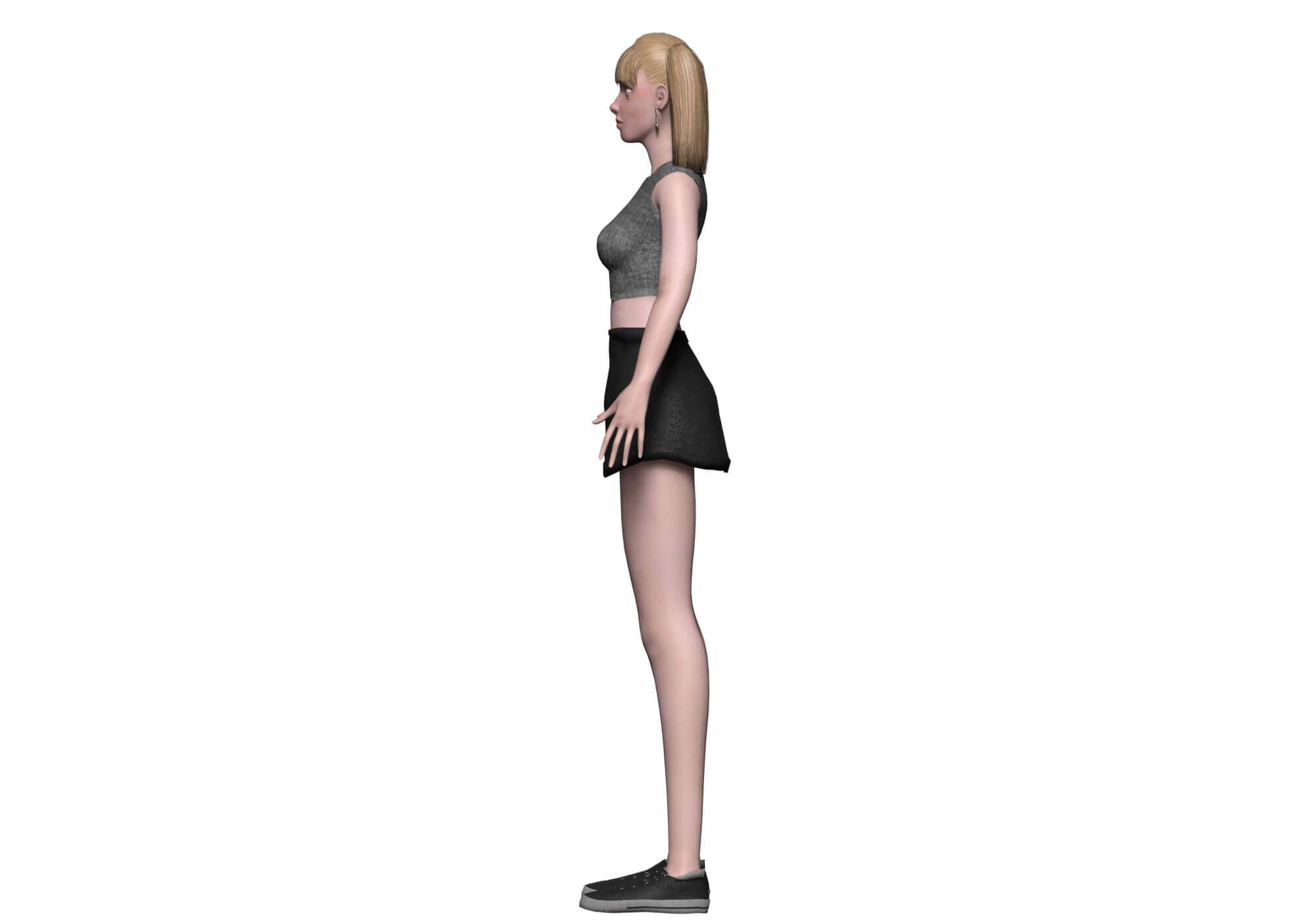 Basic Standard Woman V21719 - 3D Model by nickianimations