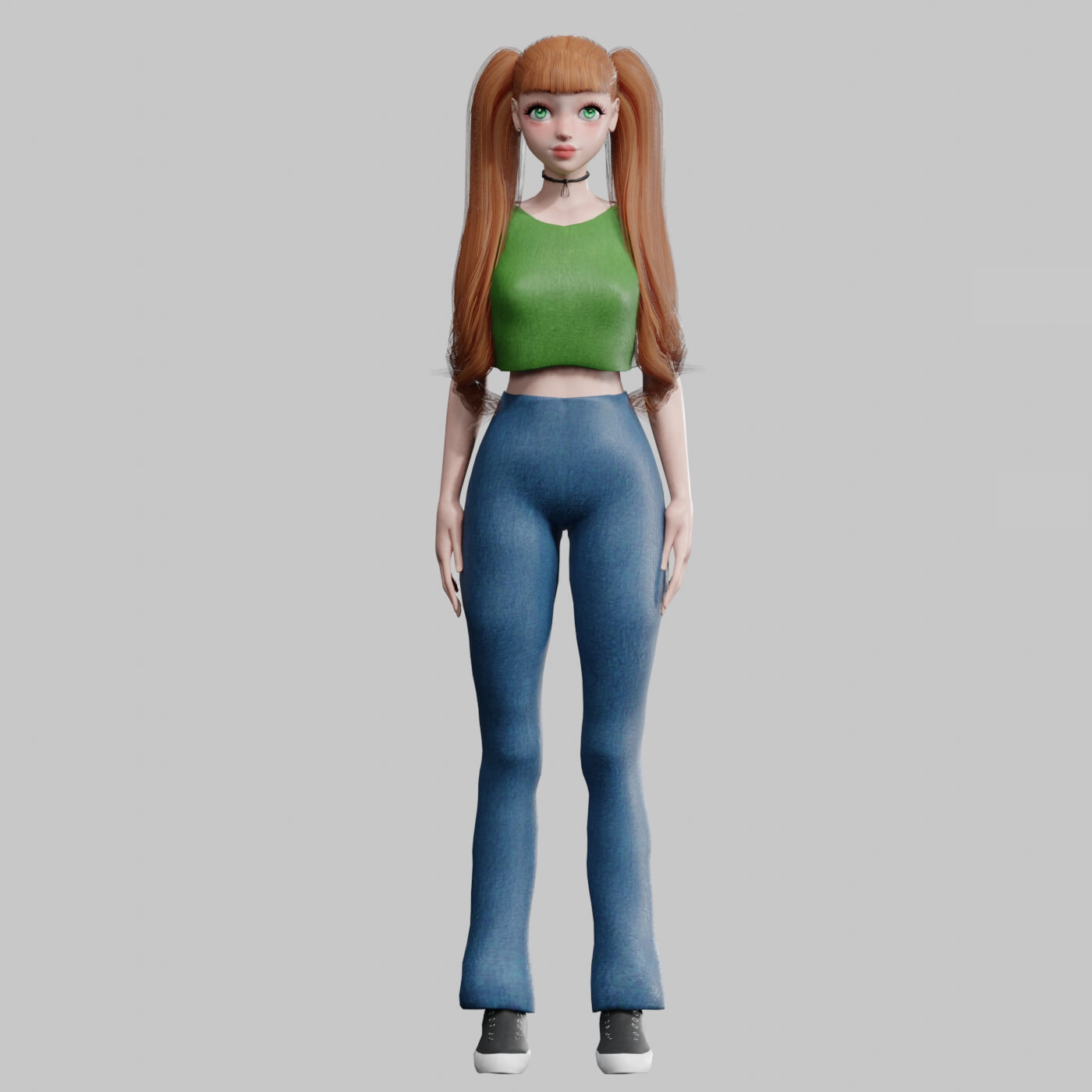 Basic Standard Woman V23174 - 3D Model by nickianimations