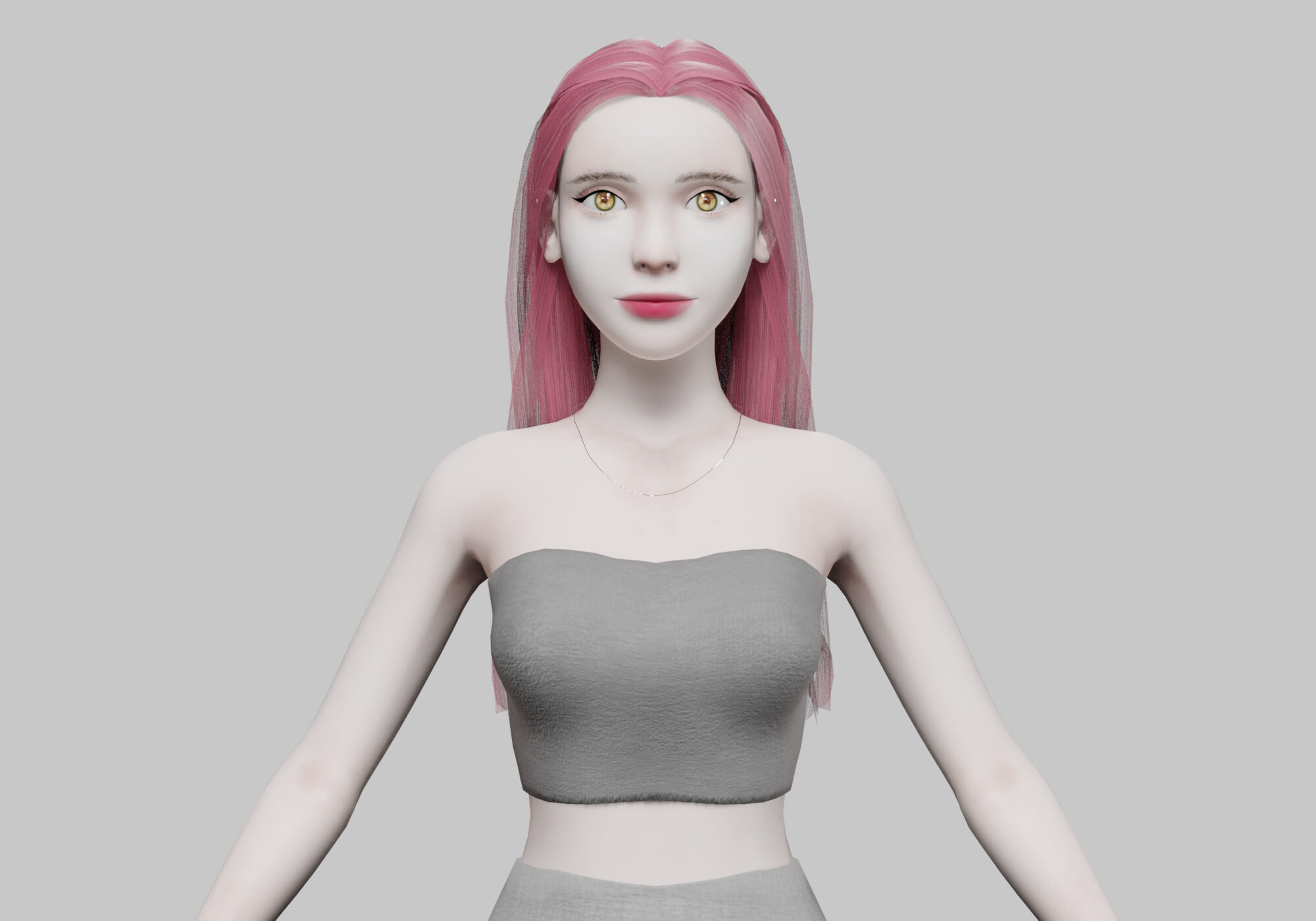 Basic Standard Woman V28250 - 3D Model by nickianimations