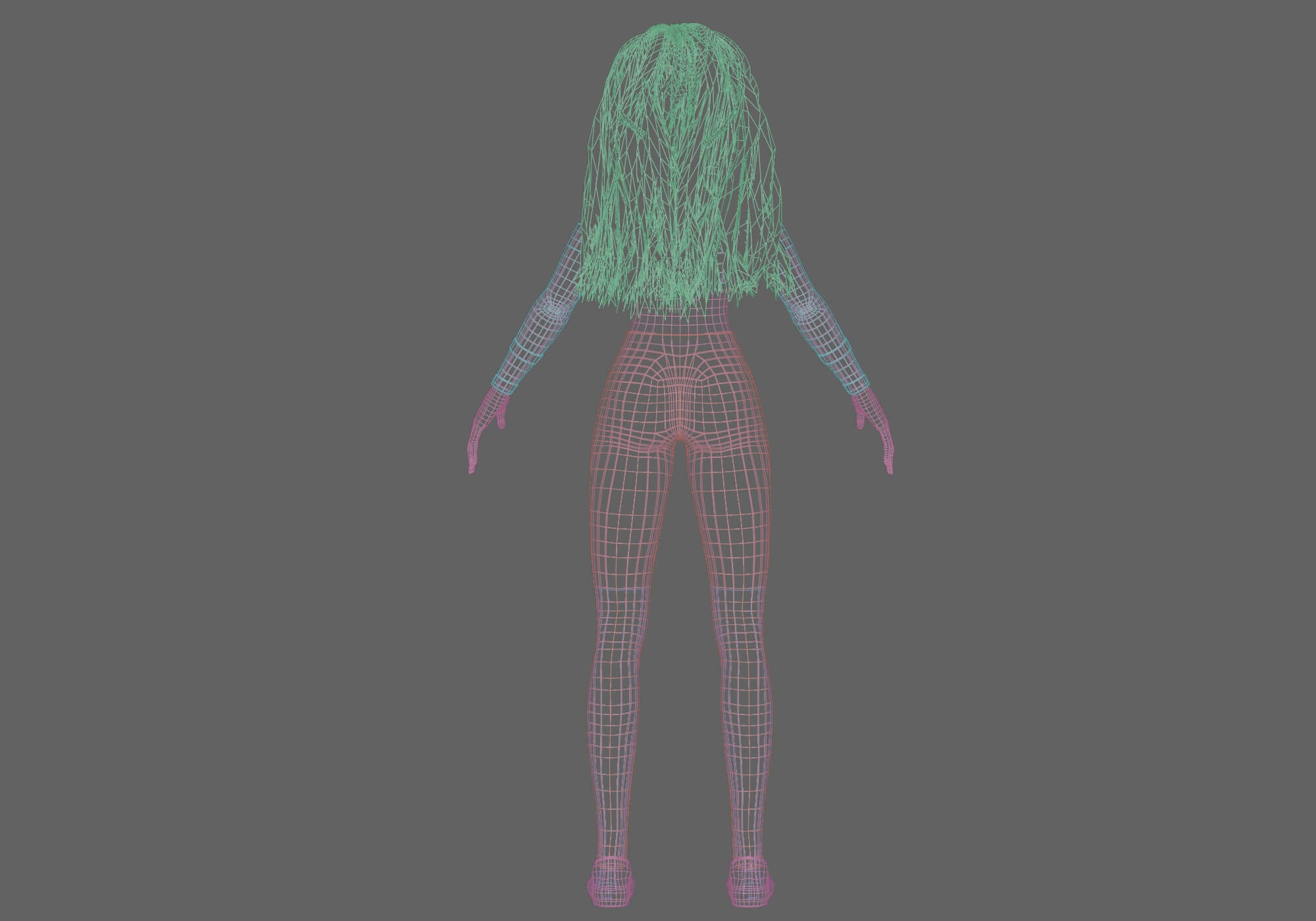 Basic Standard Woman V36283 - 3D Model by nickianimations
