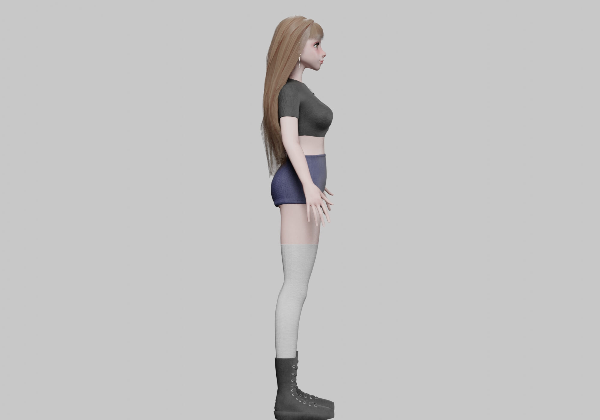 Basic Standard Woman V37618 - 3D Model by nickianimations