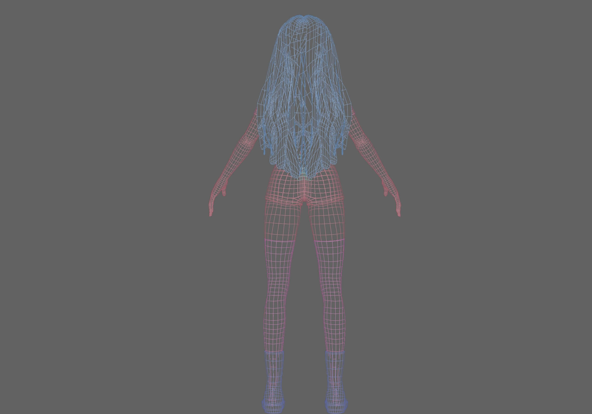 Basic Standard Woman V37618 - 3D Model by nickianimations
