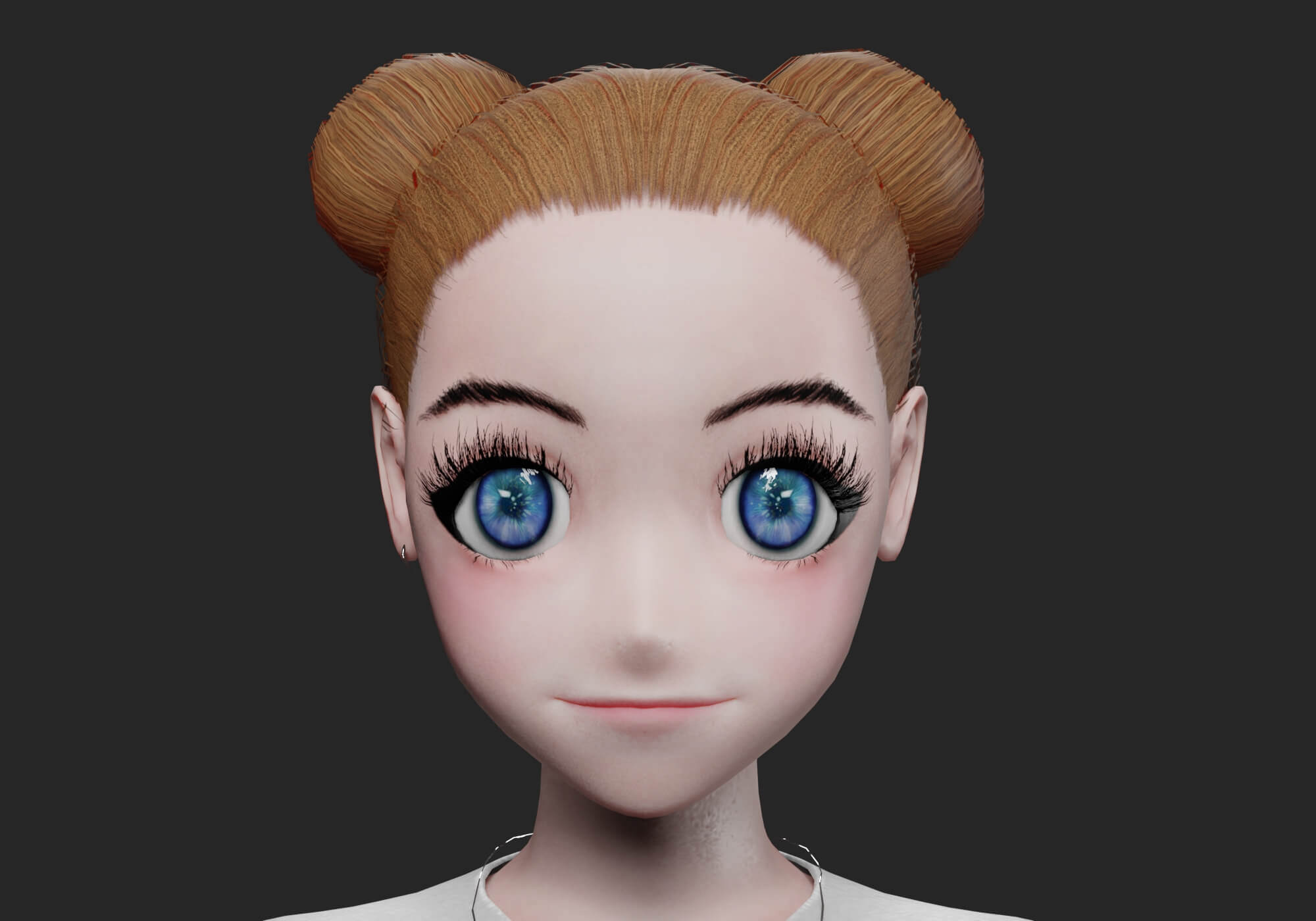 Basic Sweet Girl V19539 - 3D Model by nickianimations