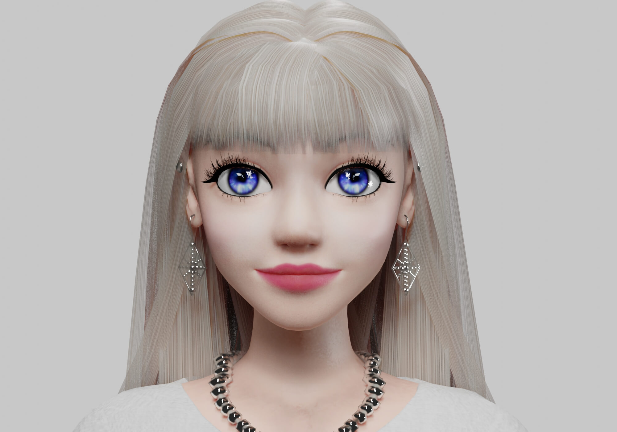 Basic Sweet Woman V32326 - 3D Model by nickianimations