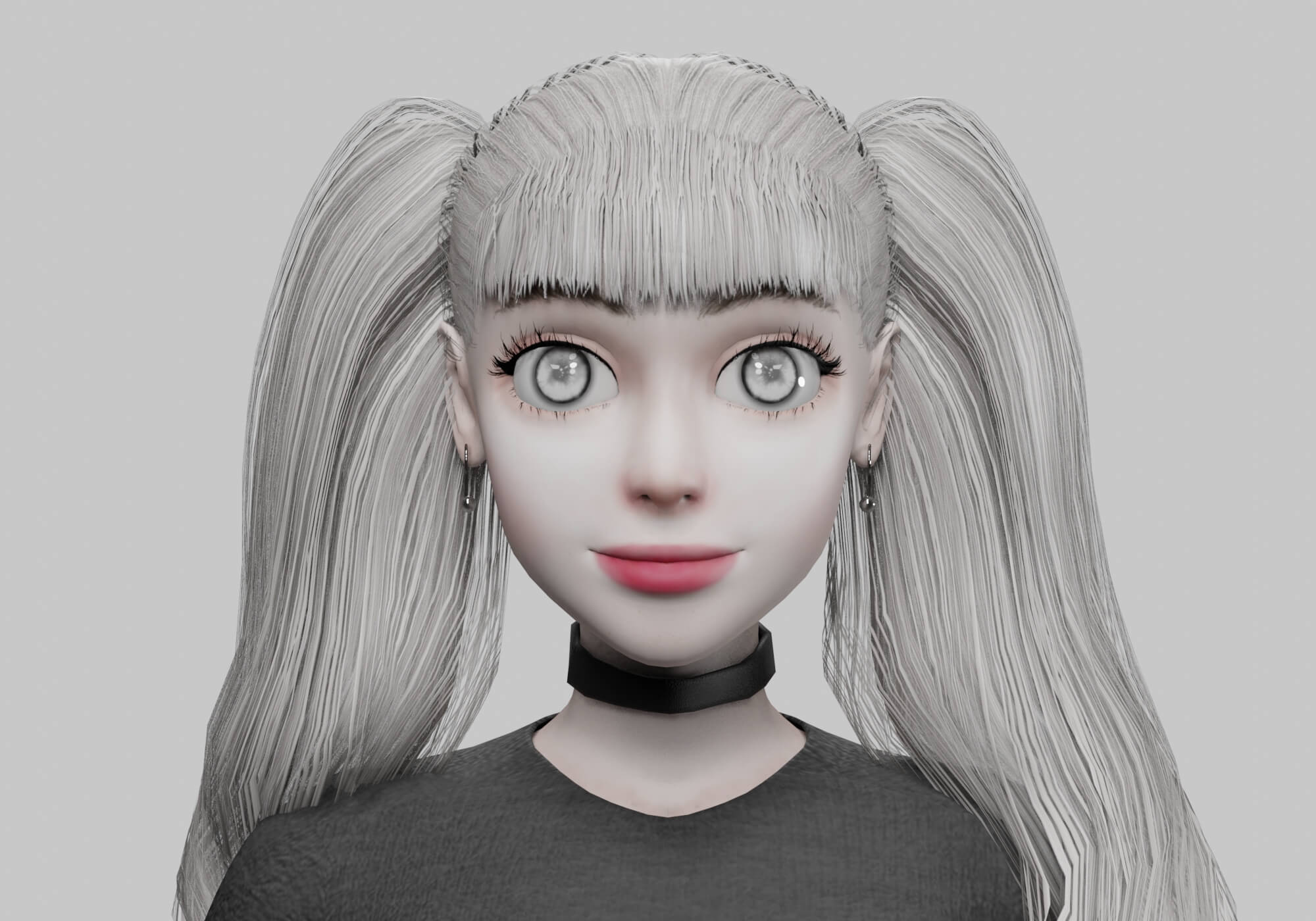 Basic Sweet Woman V35535 - 3D Model by nickianimations