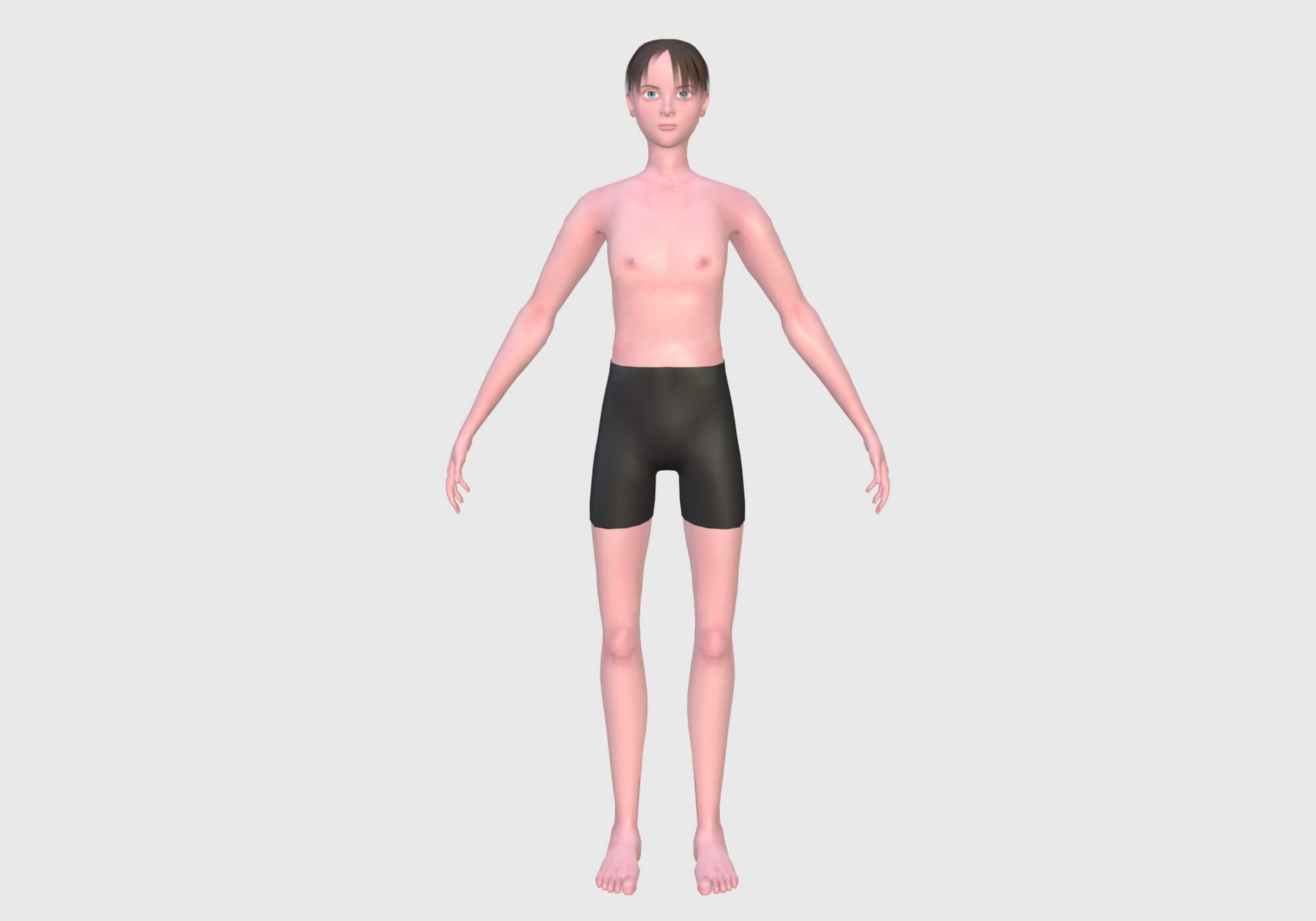 Basic Young Man v16314 - 3D Model by nickianimations