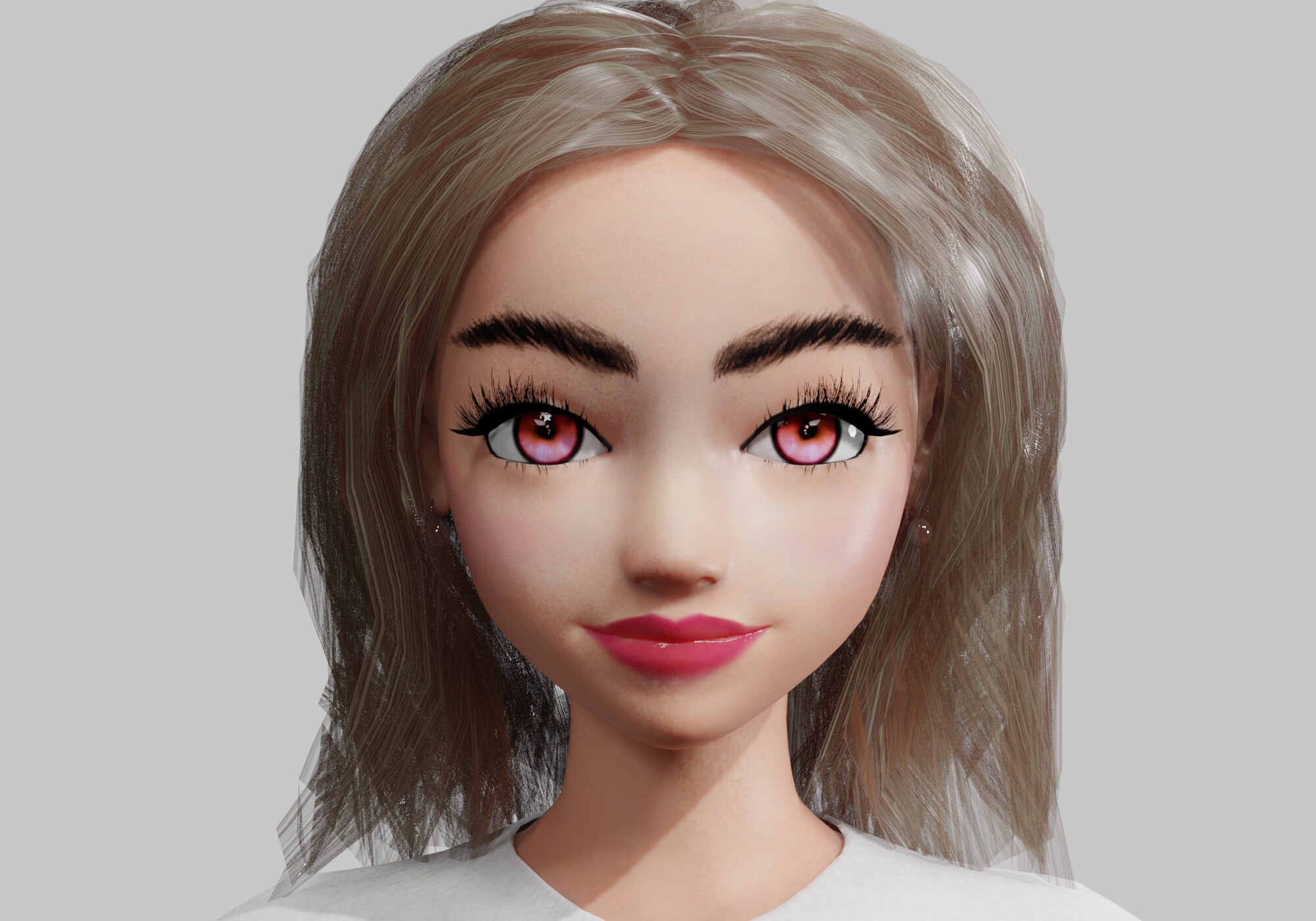 Beautiful Basic Woman V25861 - 3D Model by nickianimations