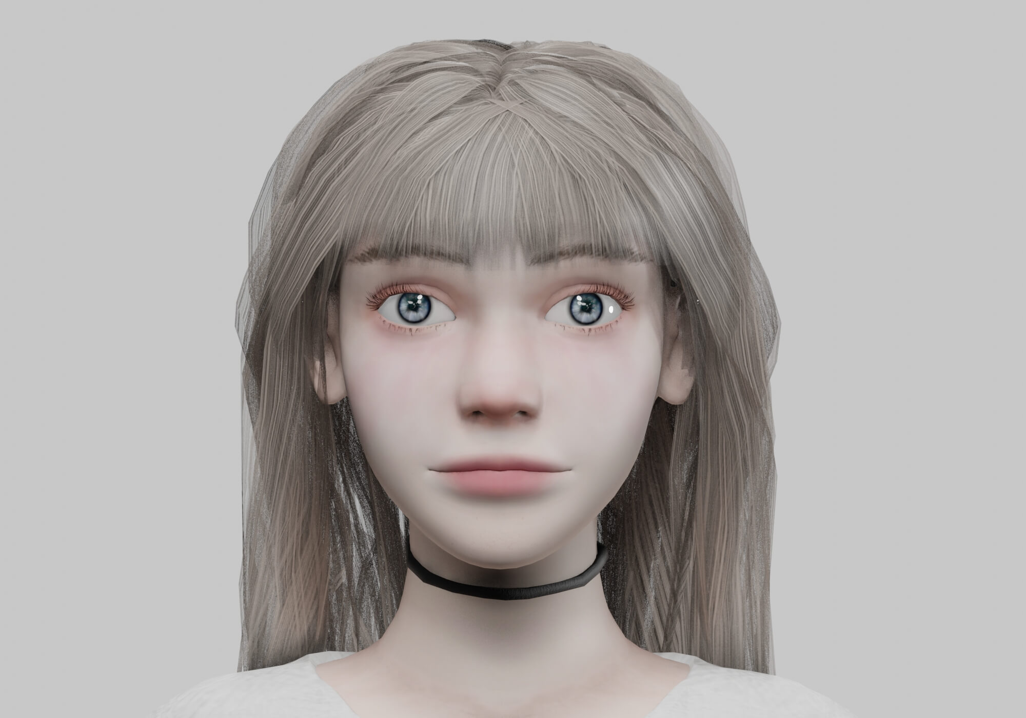 Beautiful Cute Woman V32545 - 3D Model by nickianimations