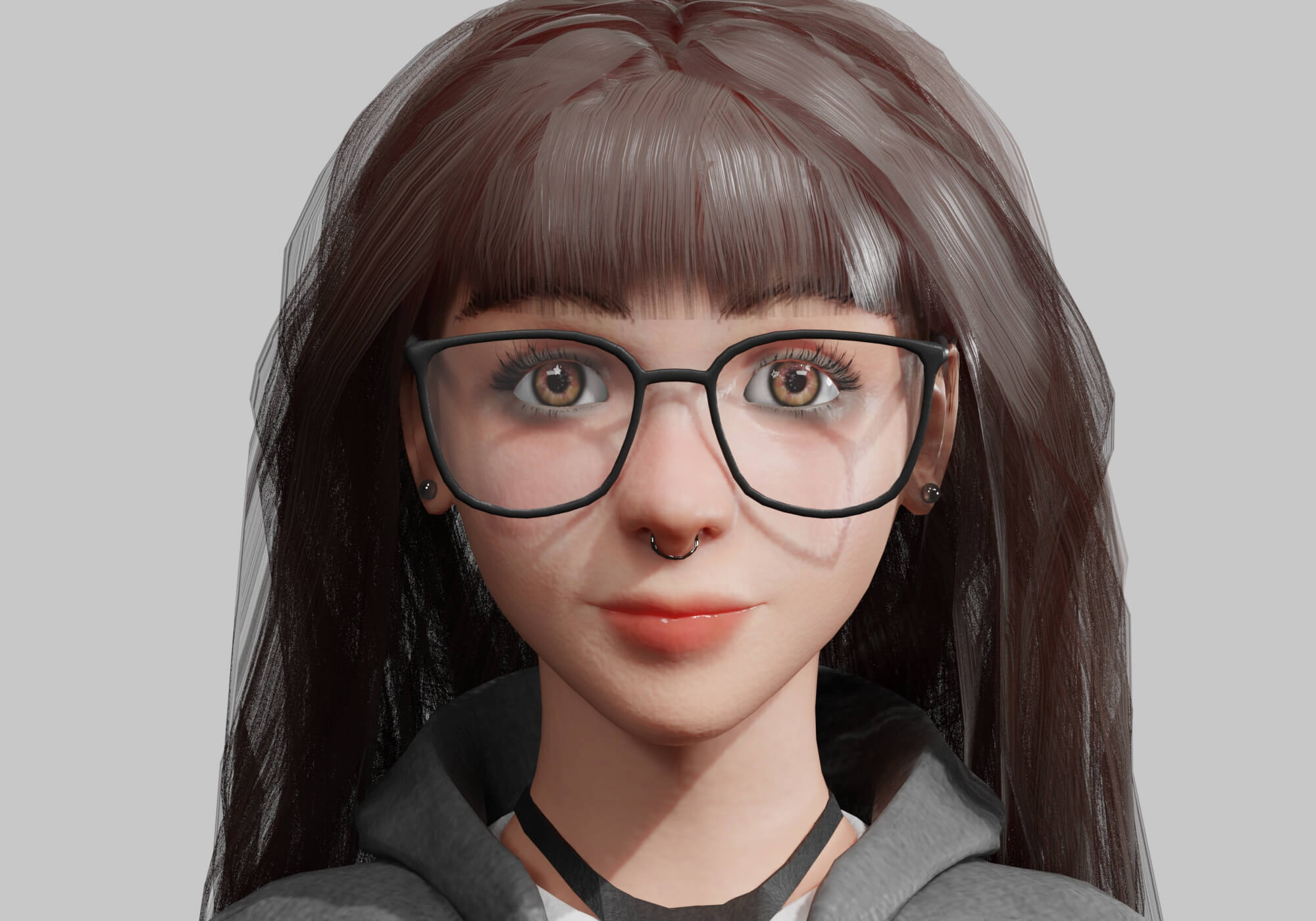 Beautiful Cute Woman V39079 3d Model By Nickianimations 