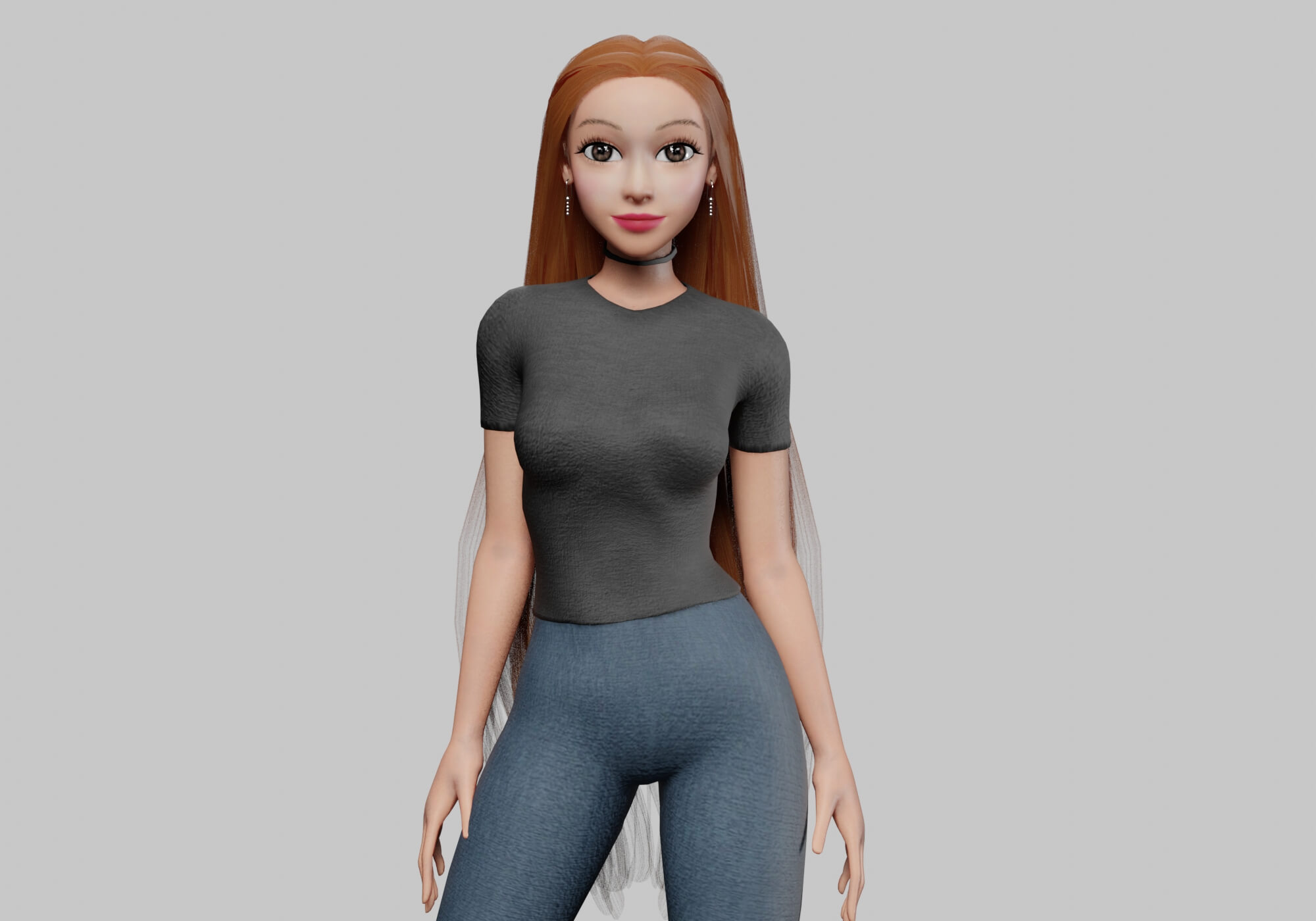 Beautiful Pretty Woman V32406 - 3D Model by nickianimations