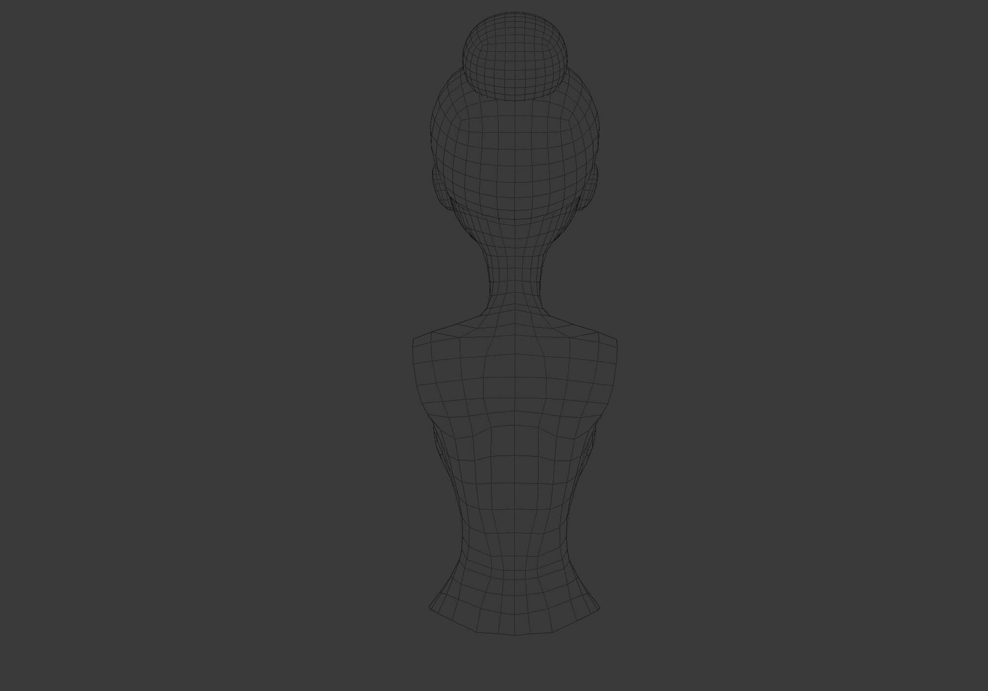 Blond Dut Hairstyle - 3D Model by nickianimations