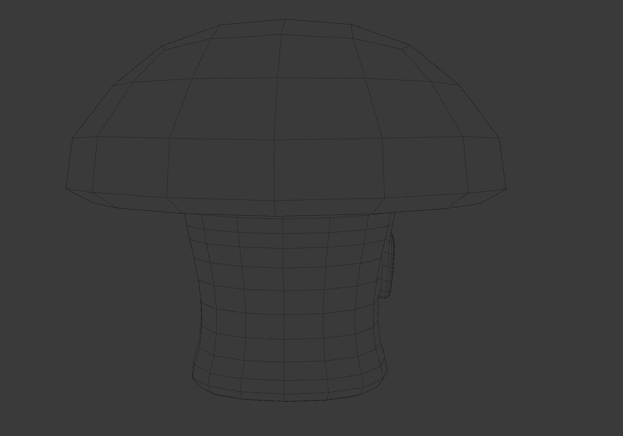 Blue Mushroom House - 3D Model by nickianimations