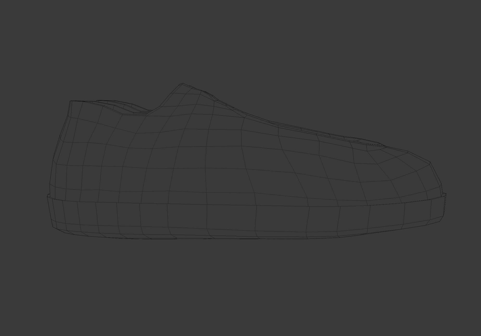 Blue Simple Shoes - 3D Model by nickianimations